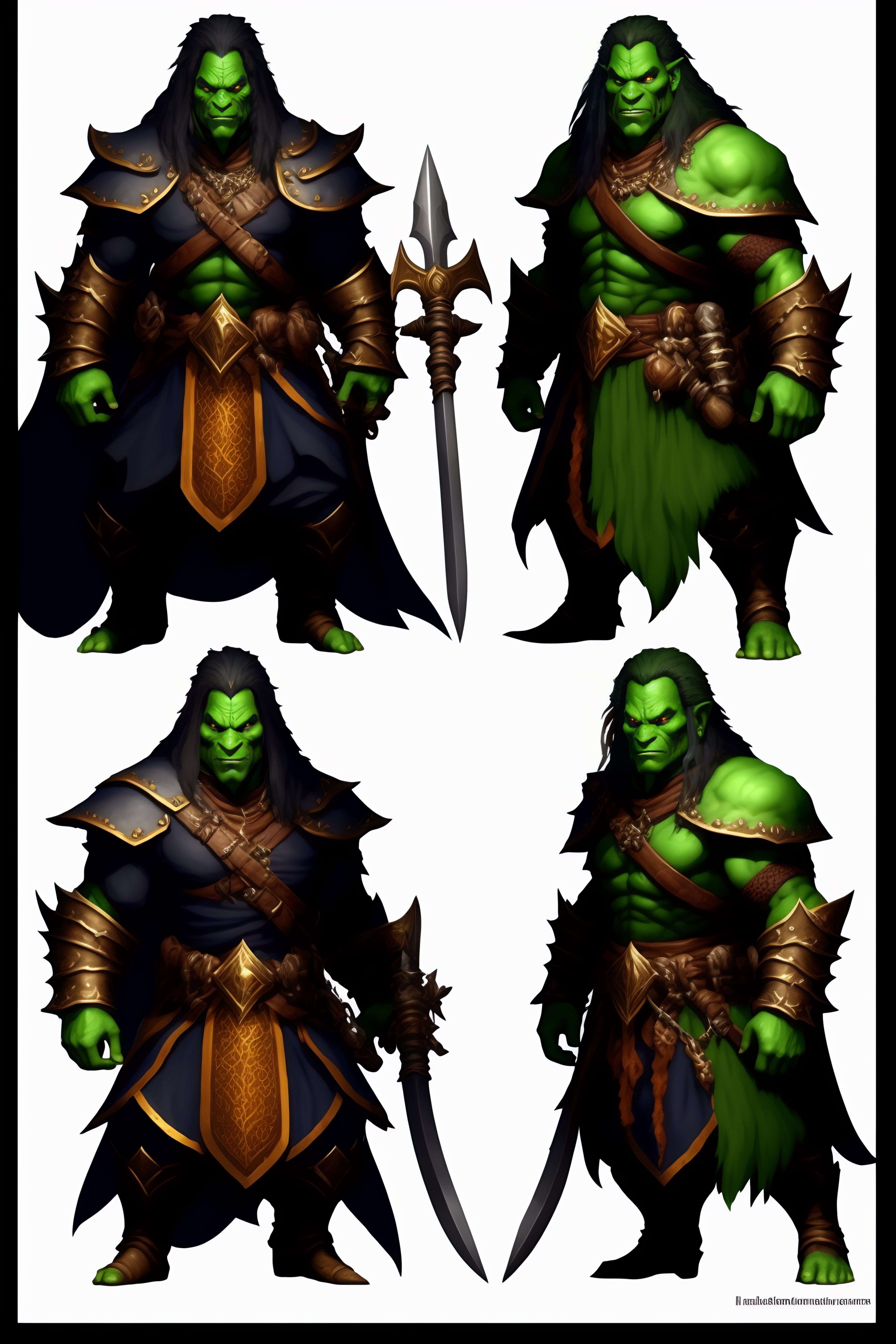 Lexica - Enemy character sprite for a browser game, fantasy, rpg ...