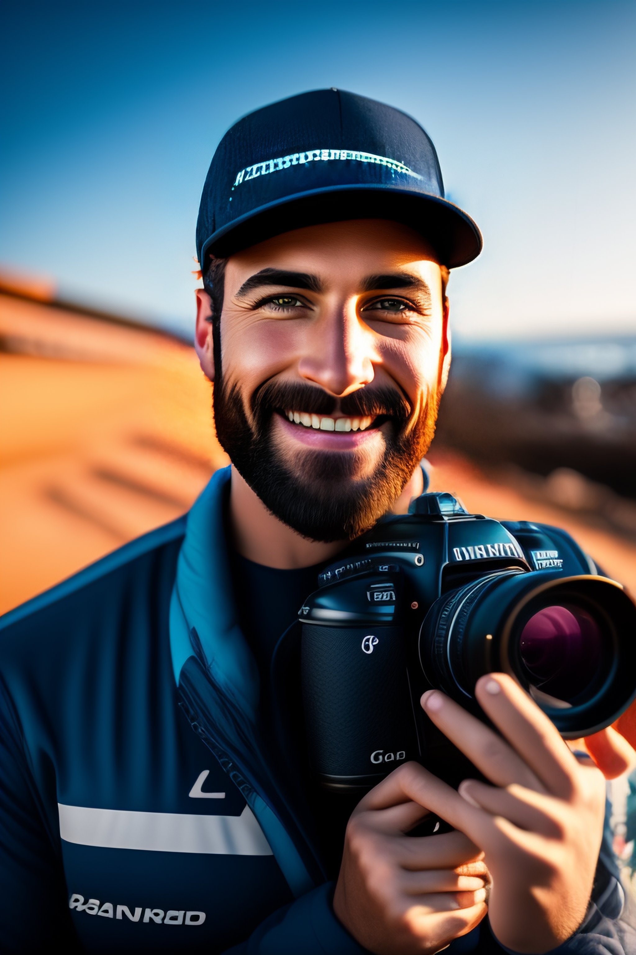 Lexica - Give the camera guy a profesional shoulder held video camera ...