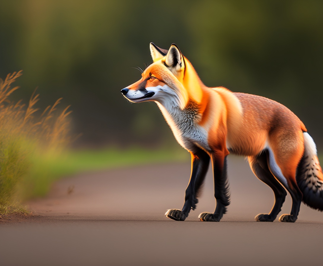 Lexica - Transition to a serene scene where Fox limps away from the ...