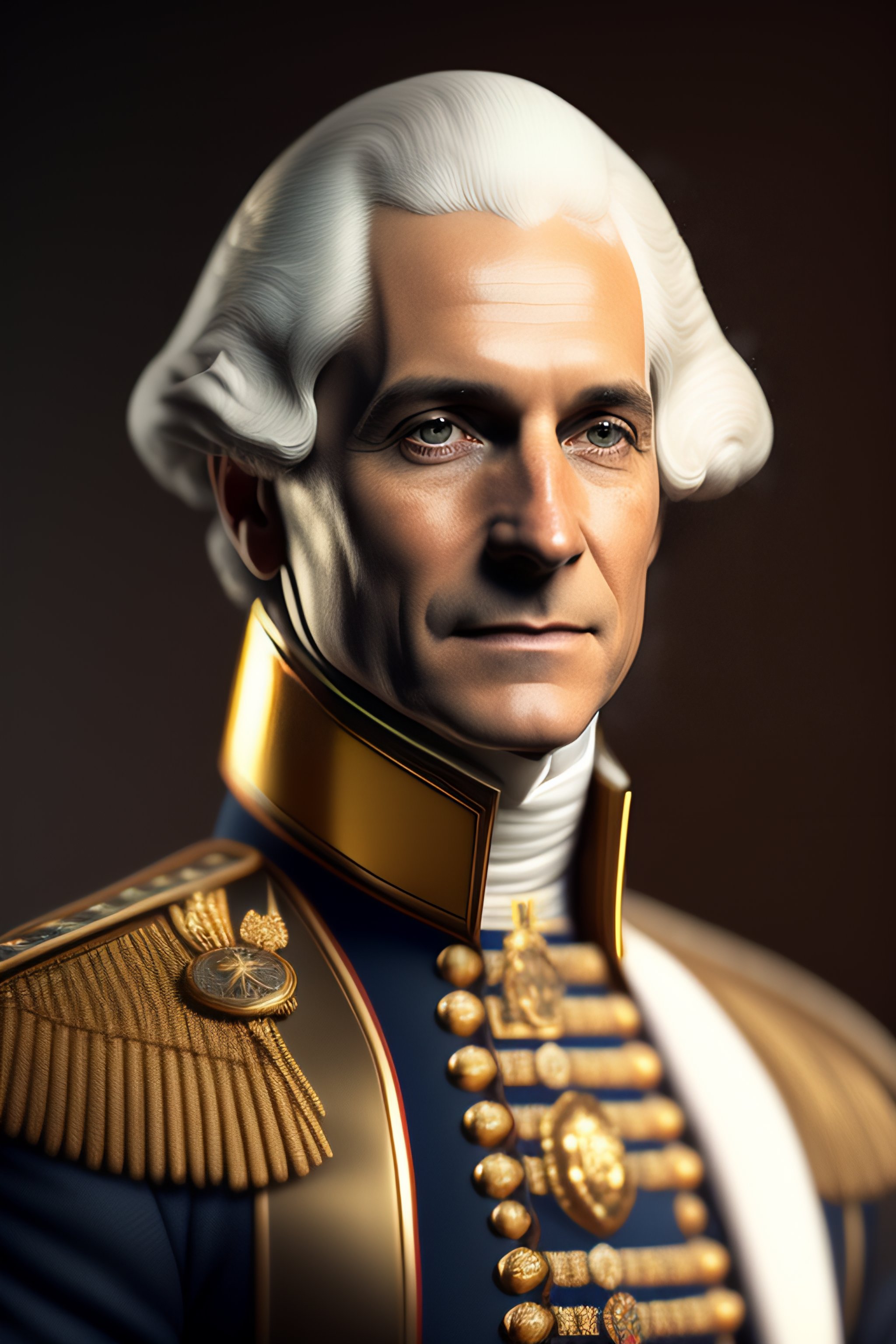 Lexica - George washington, photorealistic, hyperdetailed, studio ...