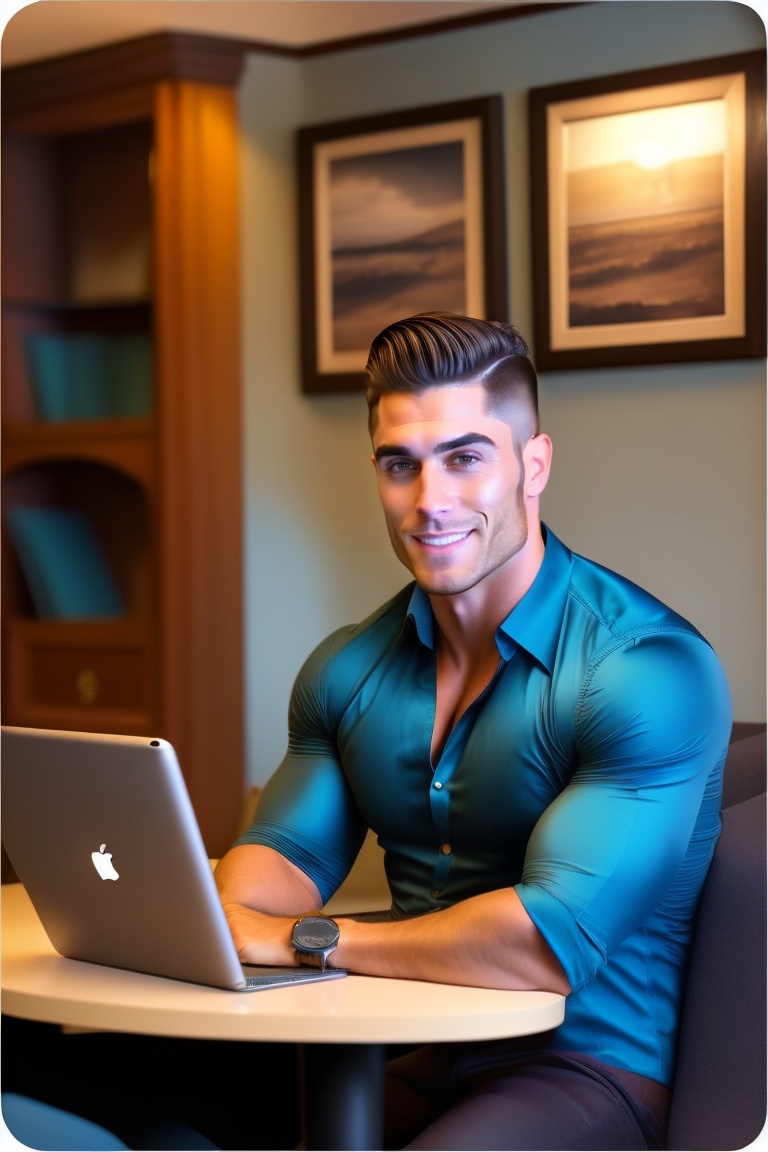 Lexica - 32 year old lean man of 80 kilos wearing business casuals ...