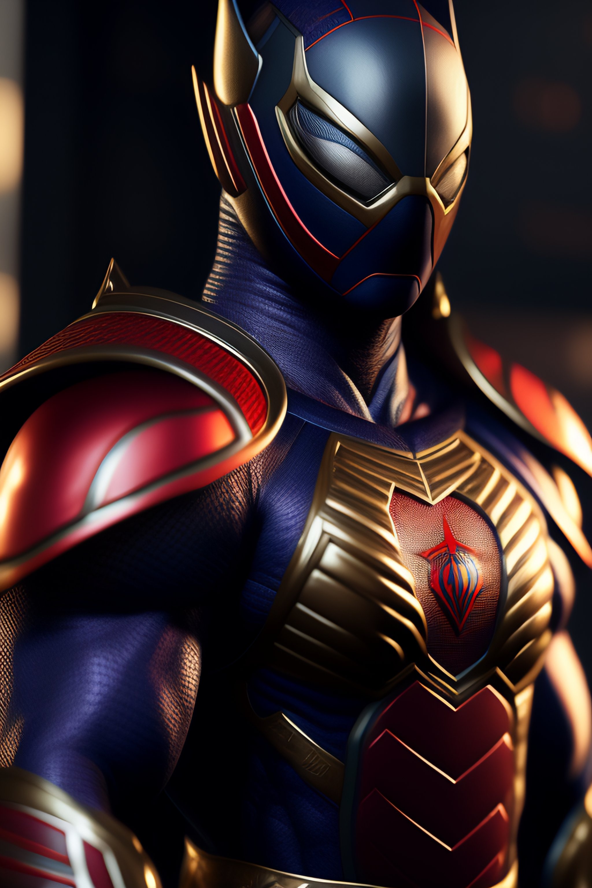 Lexica - Full samurai armor Tenchu spiderman , muscle extremely ...