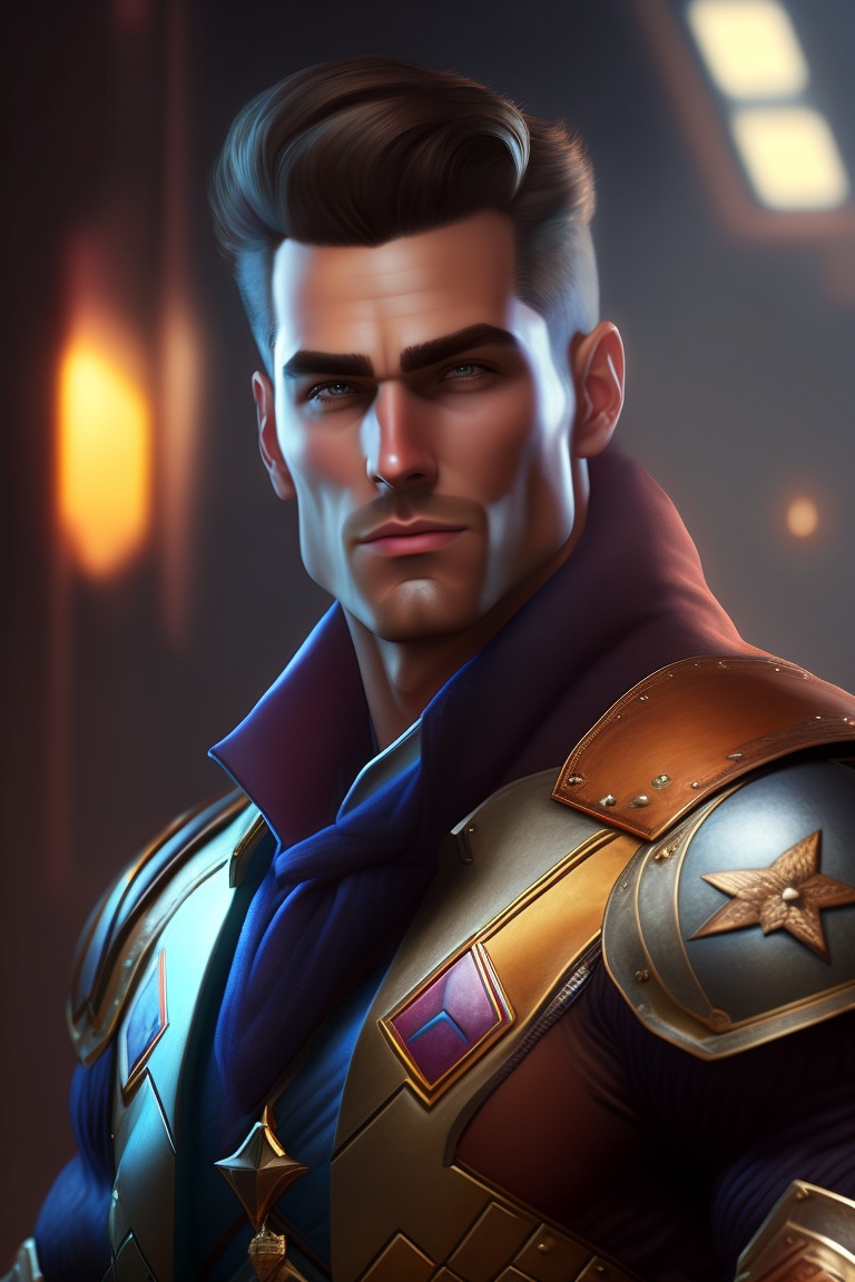 Lexica - Man, hero, heroic man on artstation, sharp focus, studio photo ...