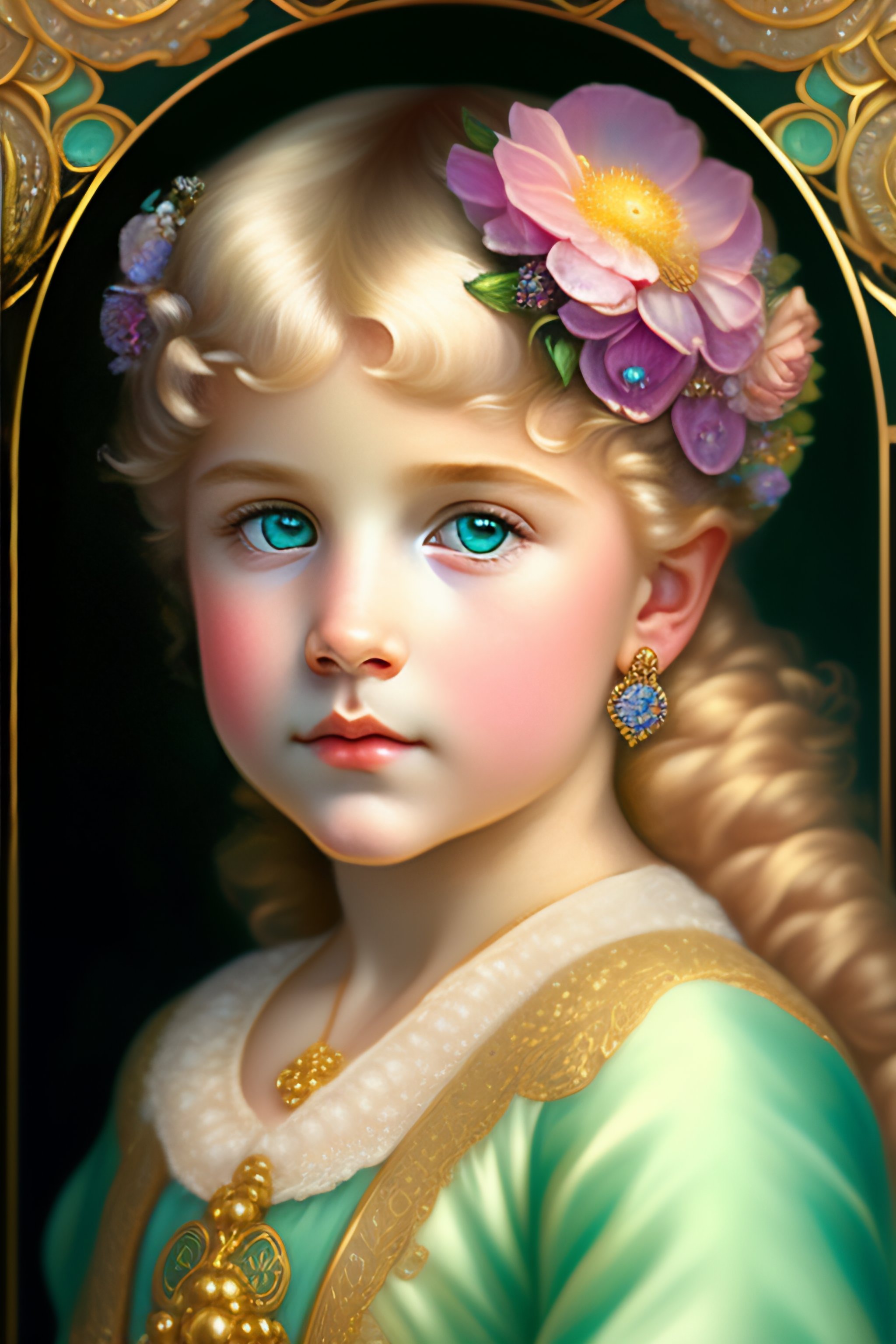 Lexica - Highly detailed full bust portrait, piercing blue eyes, short ...