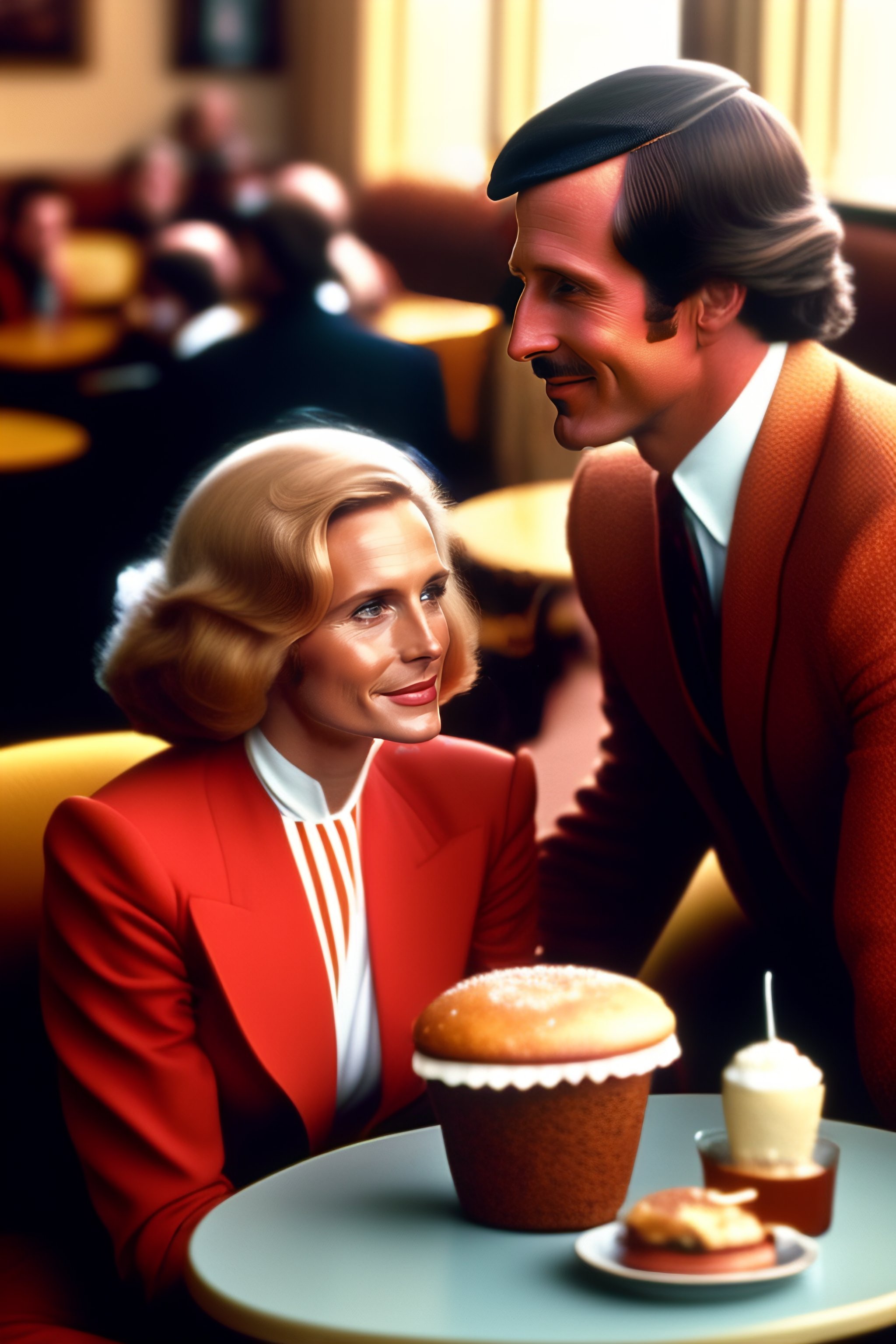 Lexica - 70'S VINTAGE PHOTO OF A DEFORMED DISABLED COUPLE SITTING IN A ...