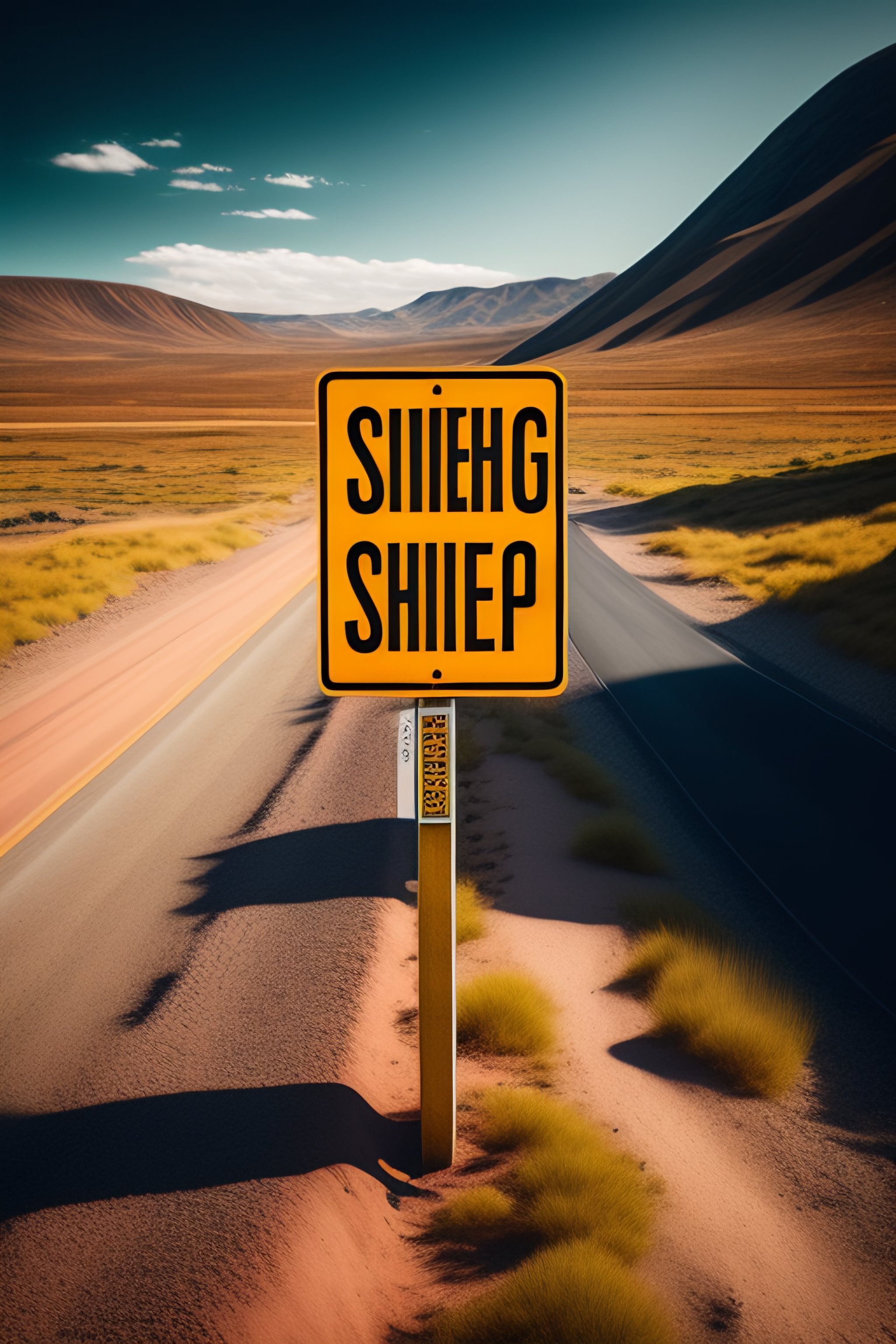 Lexica - Road sign prohibiting sleeping at work