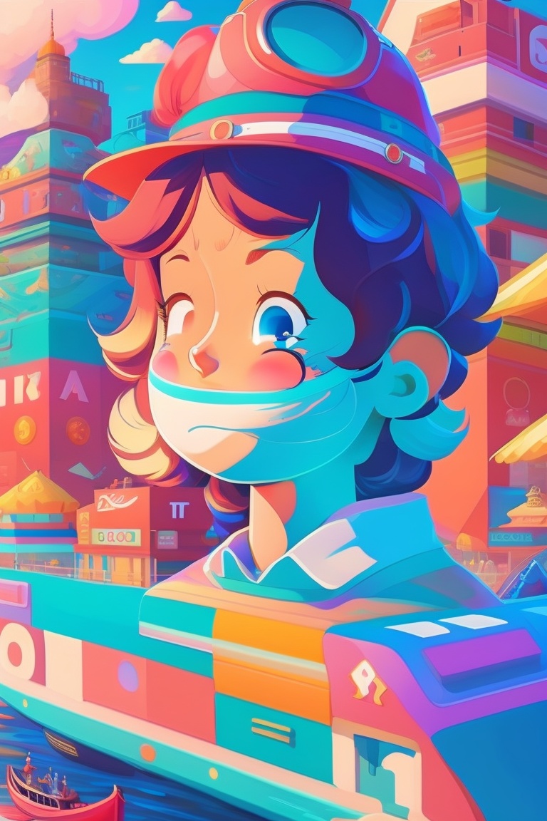 Lexica - One piece, studio ghibli, akira toriyama, james gilleard ...