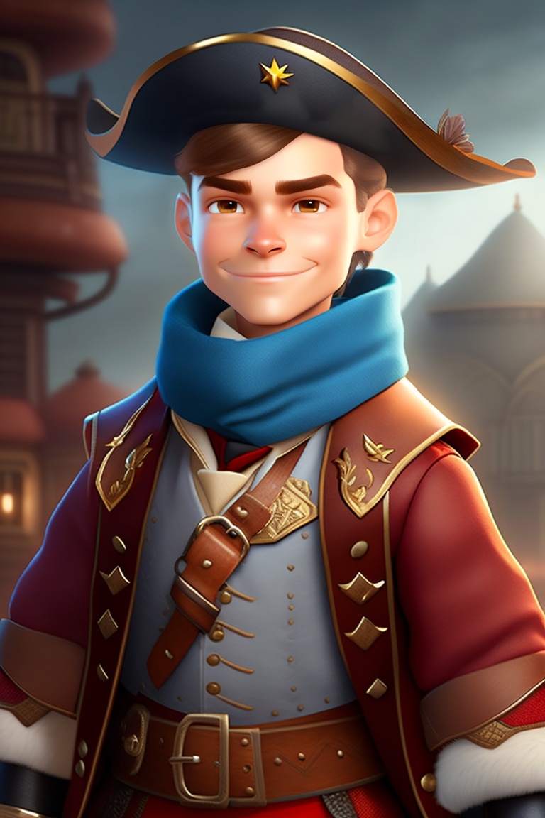 Lexica - Introduce the main character, Captain Jack, a young and ...