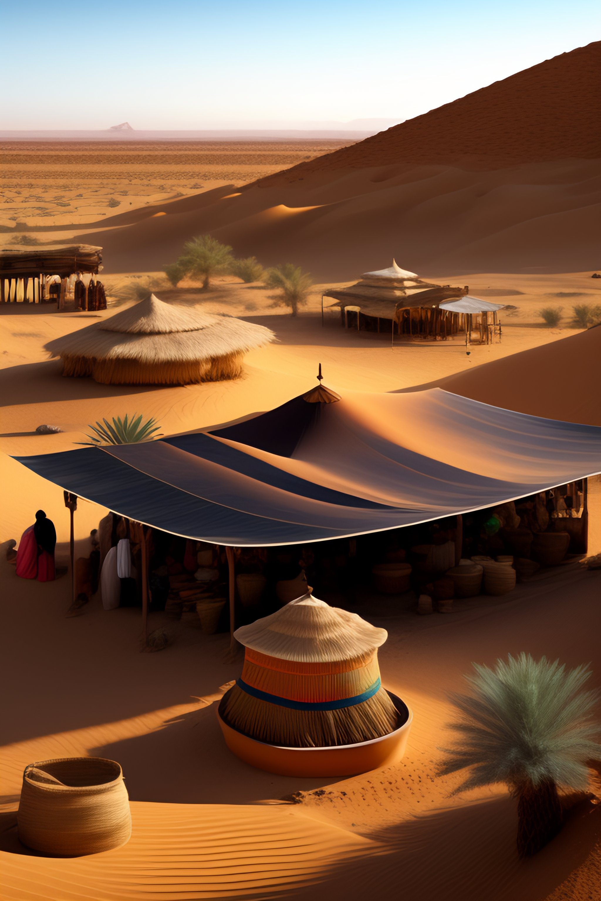 Lexica - ARAB MARKET IN THE DESERT