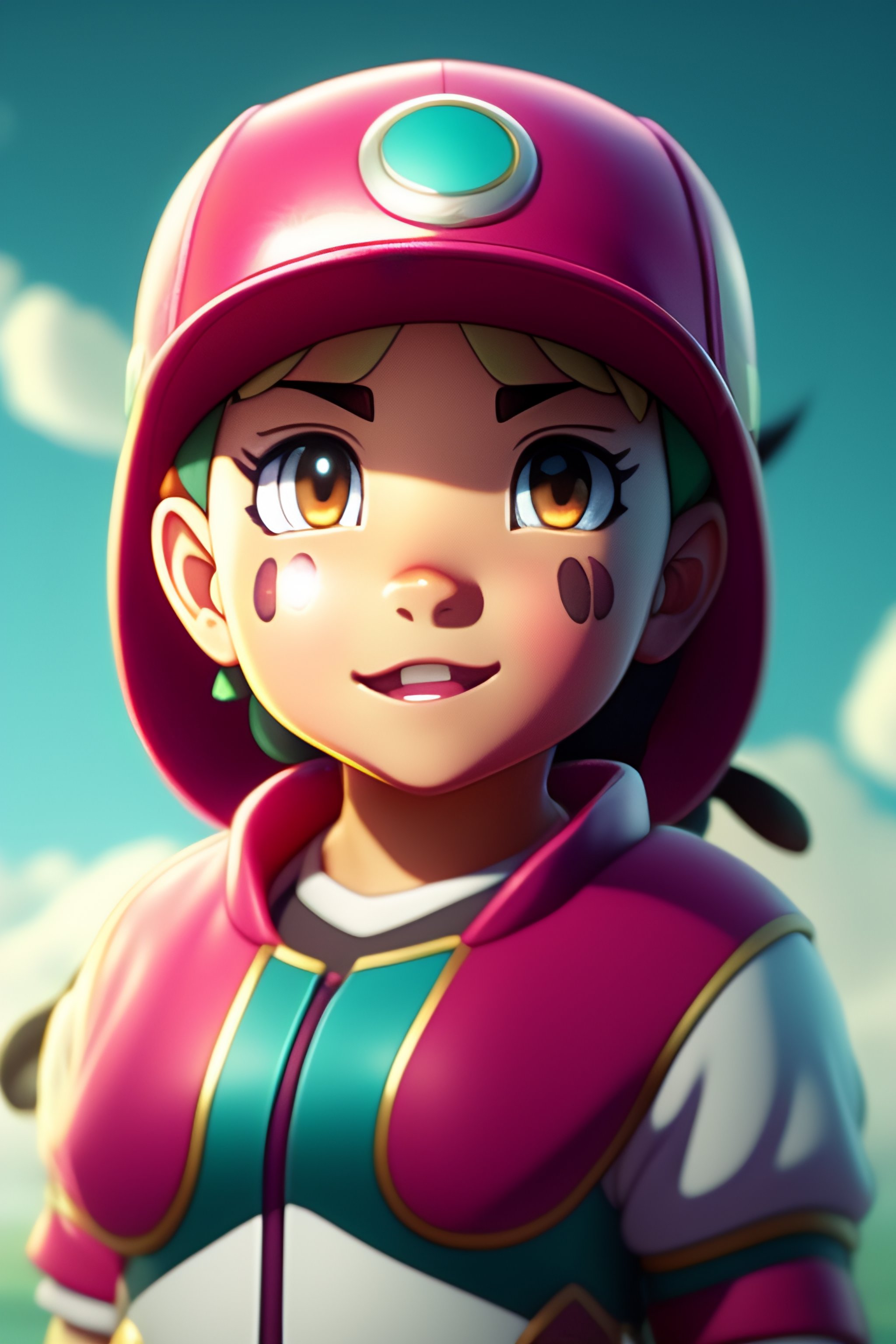 Lexica - High quality image of mallow from pokemon, anime