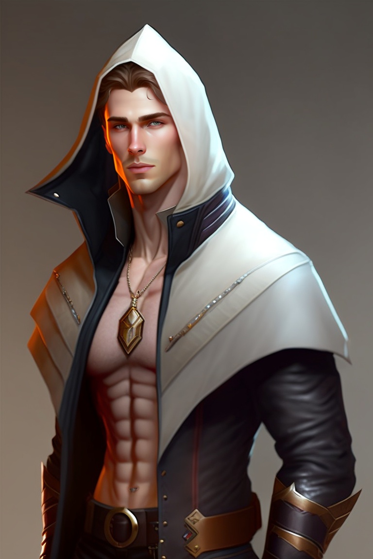 Lexica - Fawn and pale skin, bright eyes, dark hair, muscular build ...