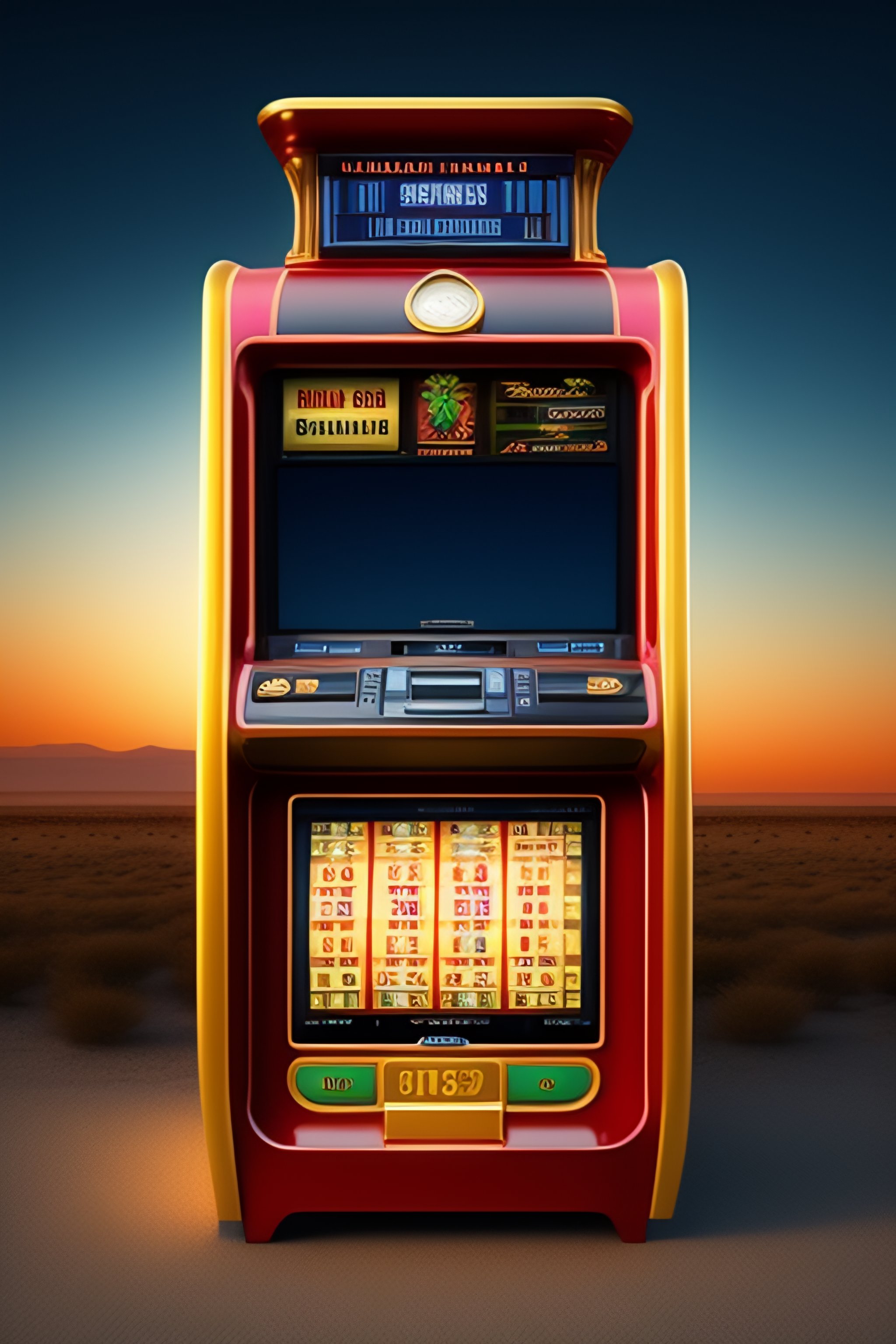 Lexica - A slot machine