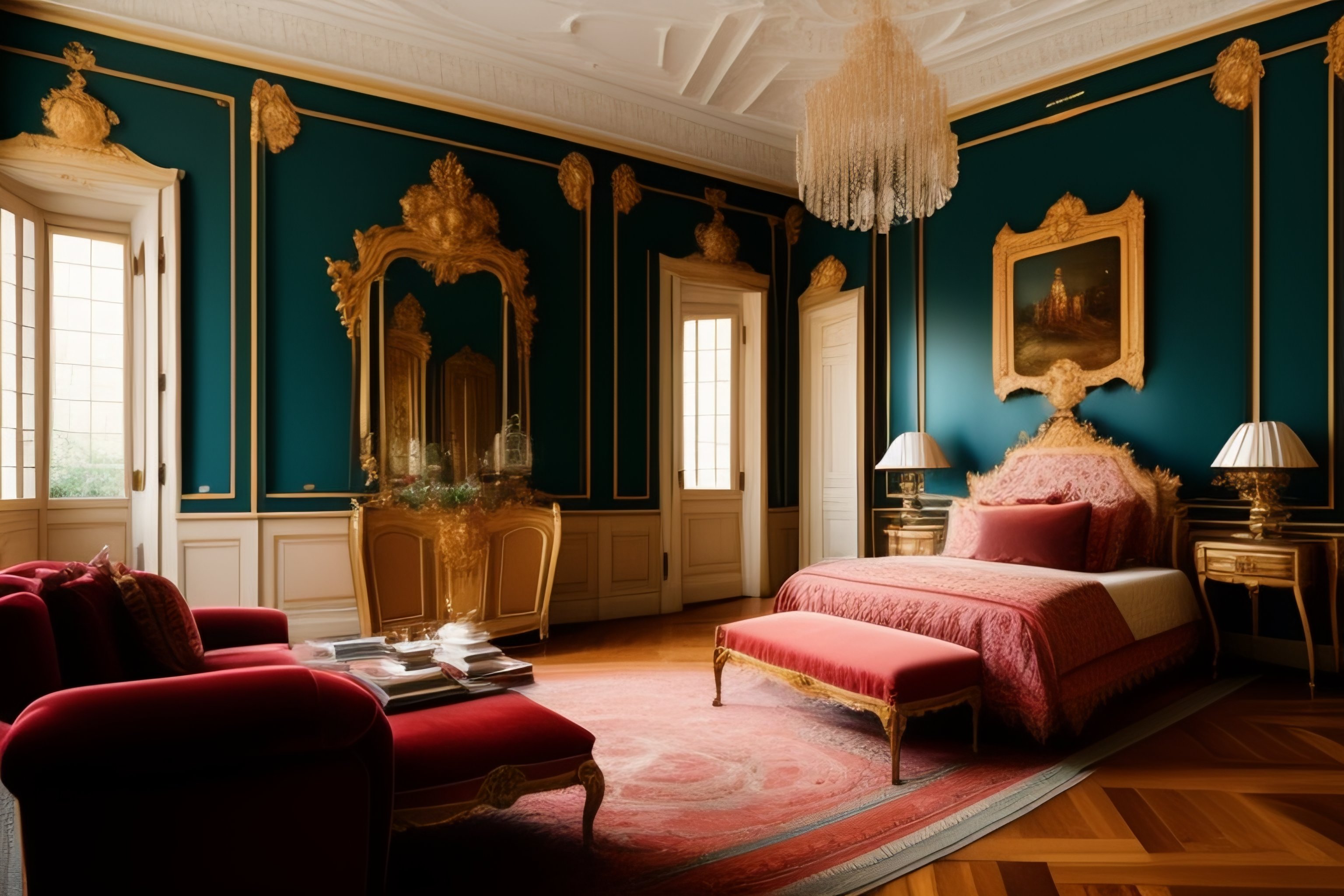 Lexica - French style interior design between the years 1800 and 1900