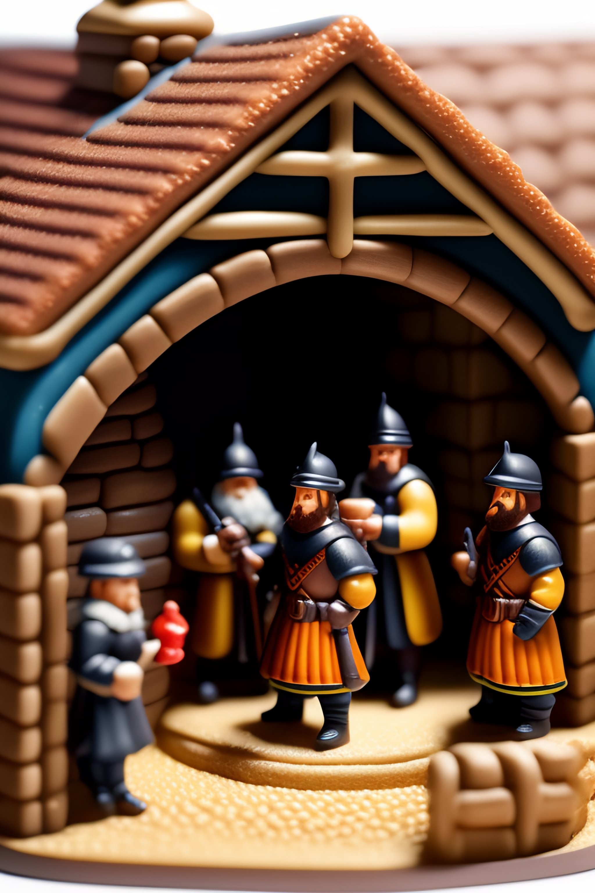Lexica - Extra detailed portret of medieval dungeon with prisoners and ...
