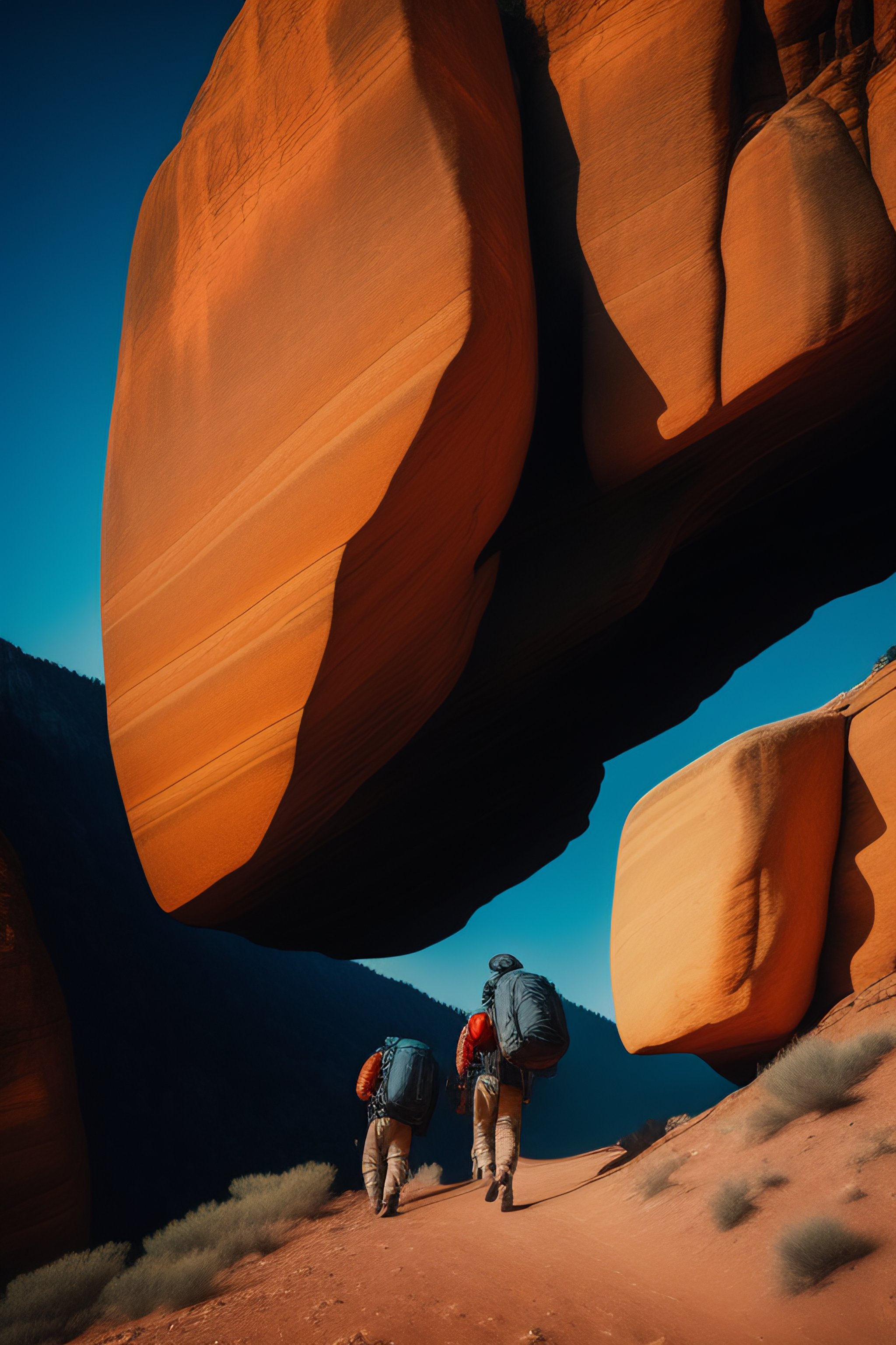 Lexica - Multiple ancient strong men moving boulders, story telling ...