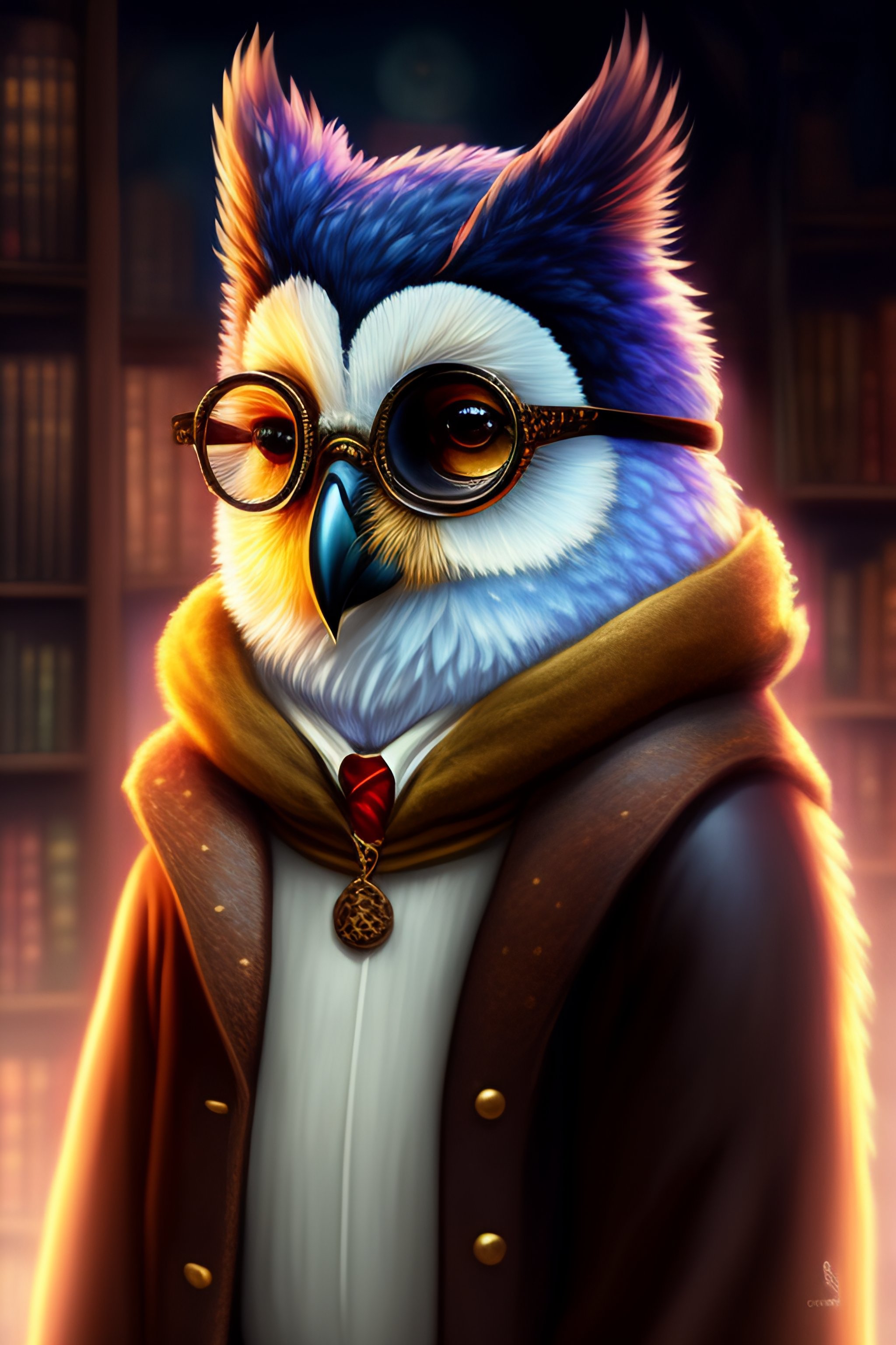 Lexica - Harry potter owl hedwiga anime style