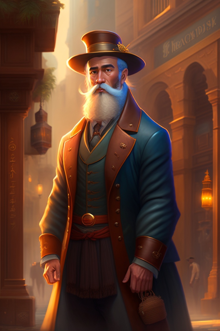 Lexica - In a bustling city, there was a greedy merchant who cared only ...