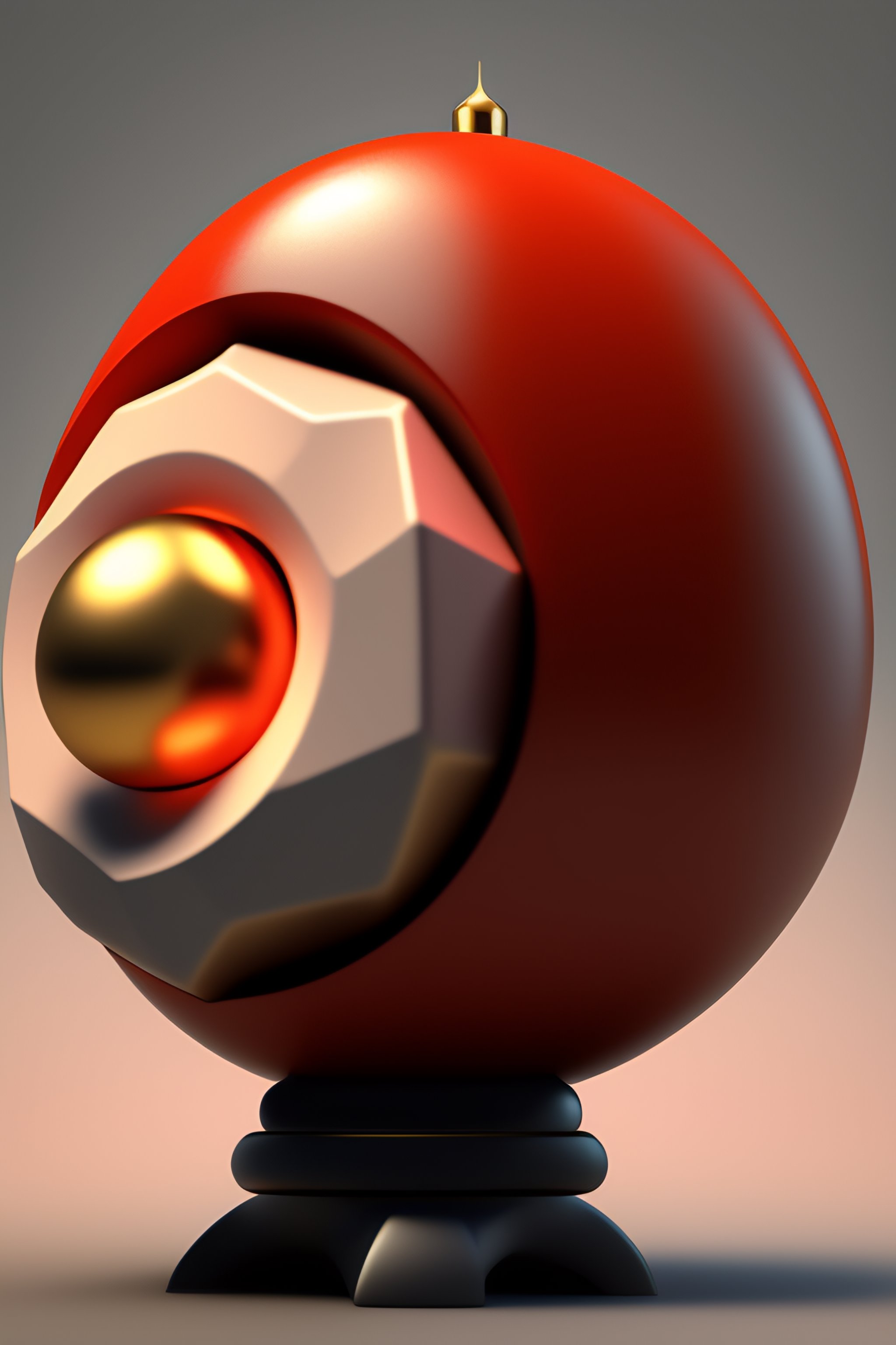 Lexica - Sorcerer marx pondering his orb, low poly