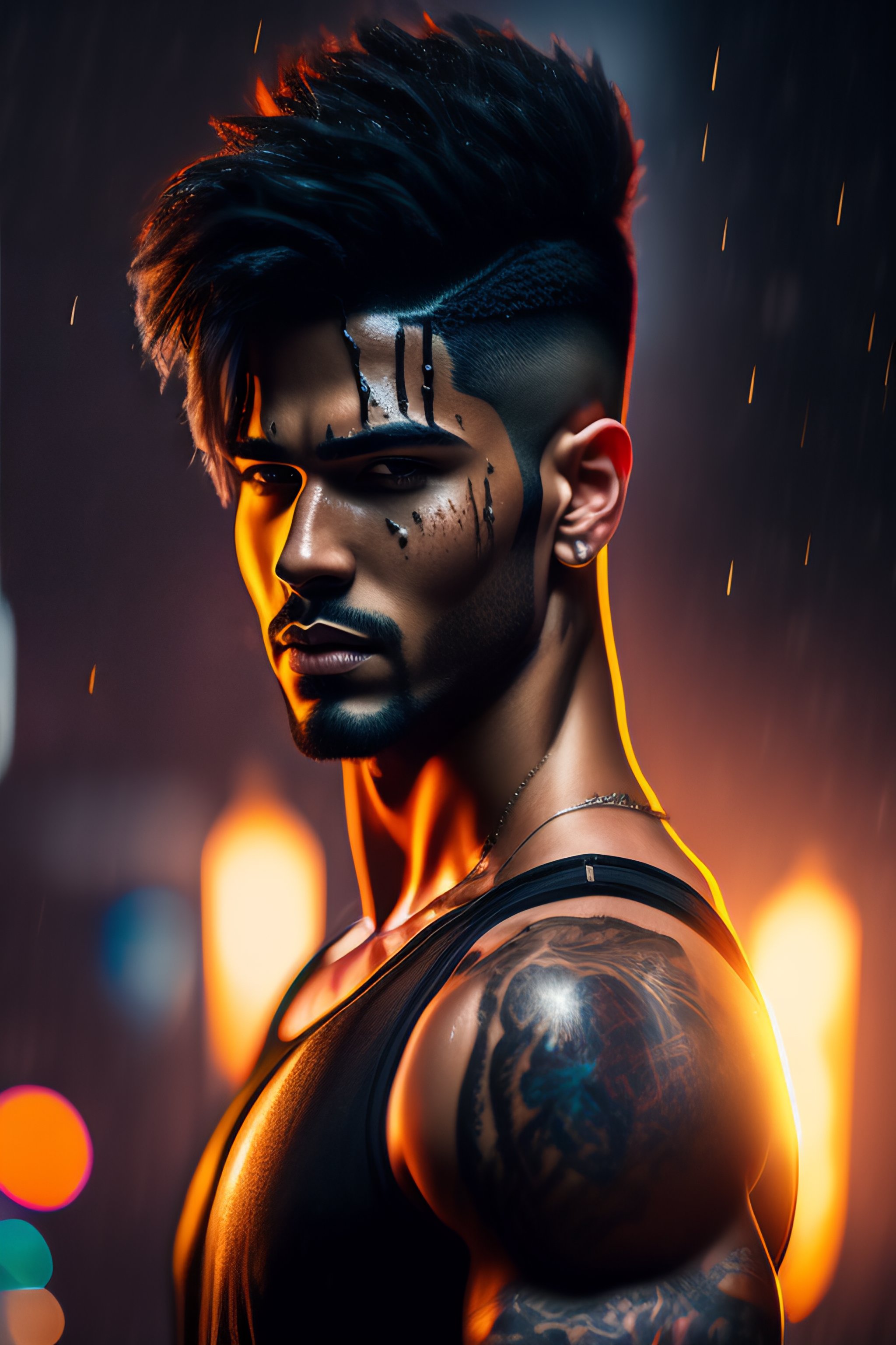 Lexica - Full body pose, hyperrealistic mixed media painting of a ...