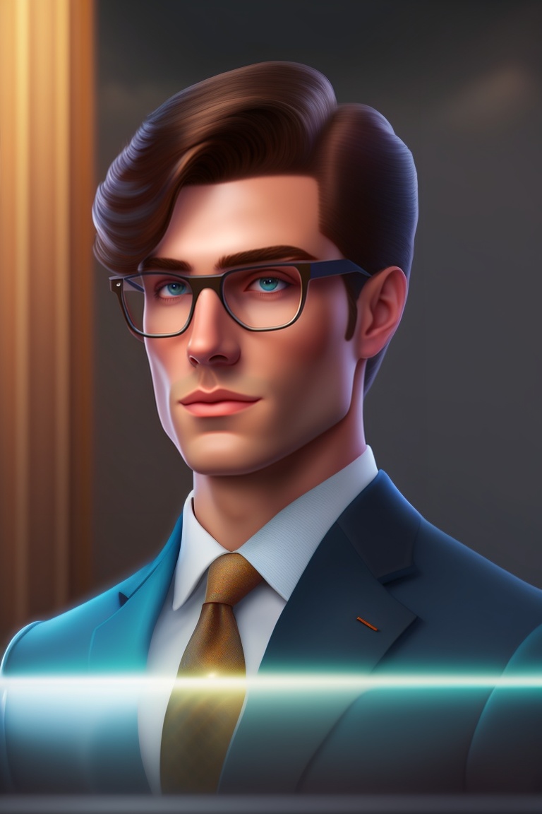 Lexica - Two-dimensional, man, white collar, management