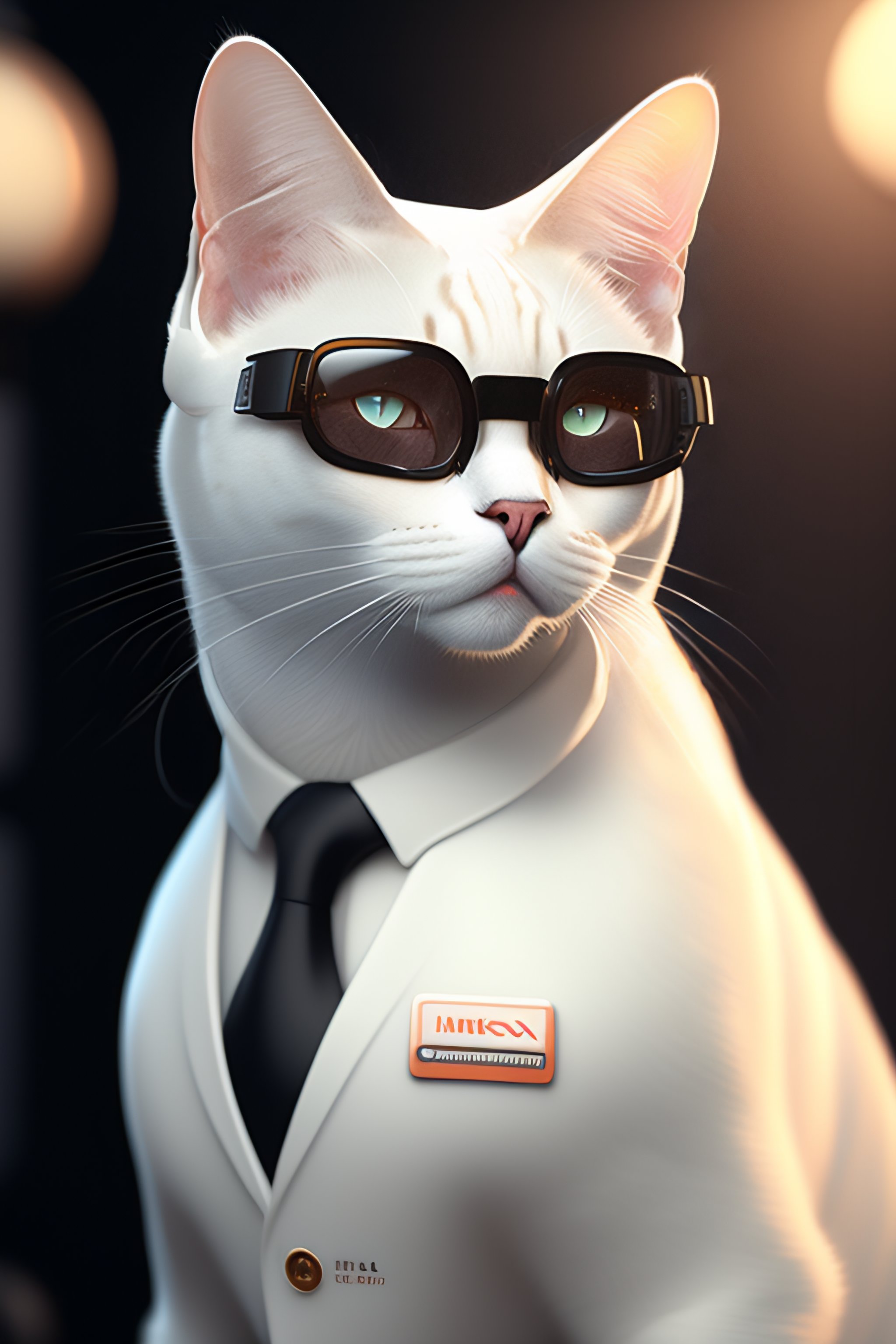 Cats Wearing Lab Coats