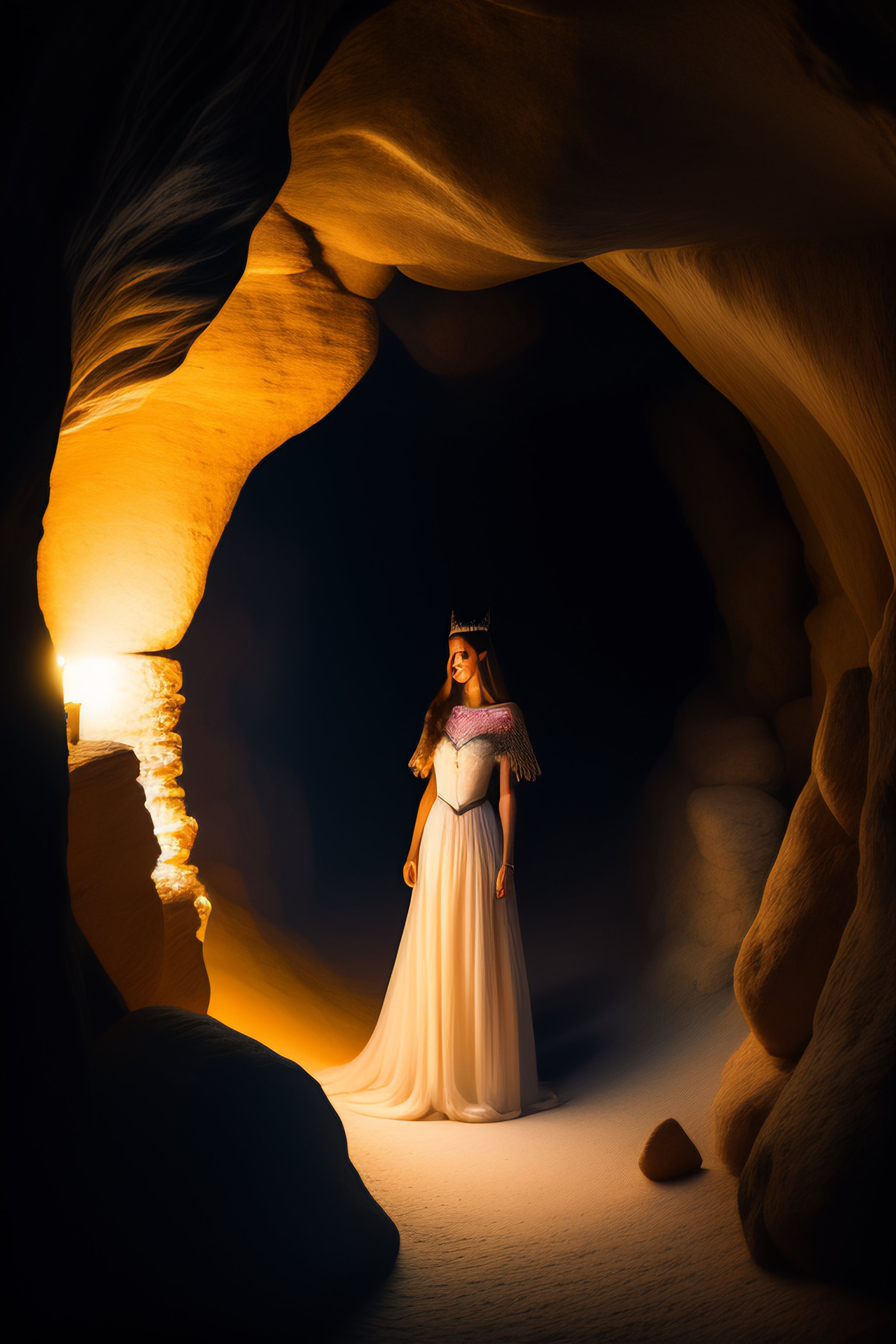 Lexica - Medieval Princess in the cave
