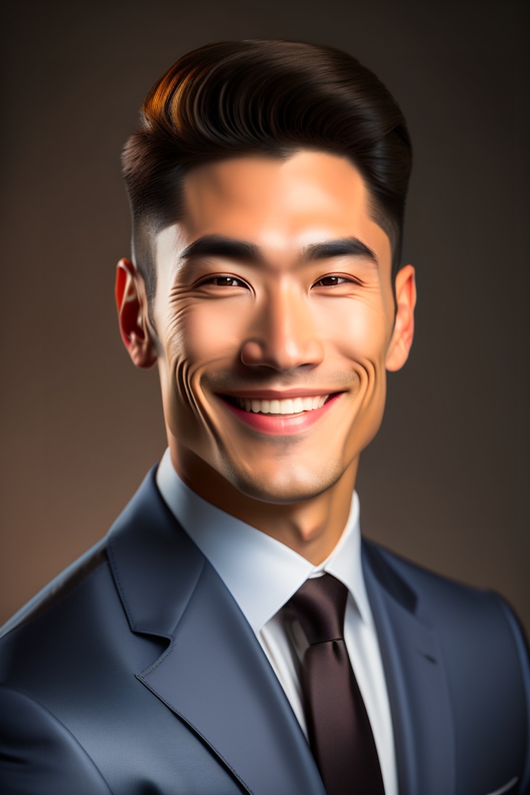 Lexica - A Corporate professional profile photo of A successful man ...