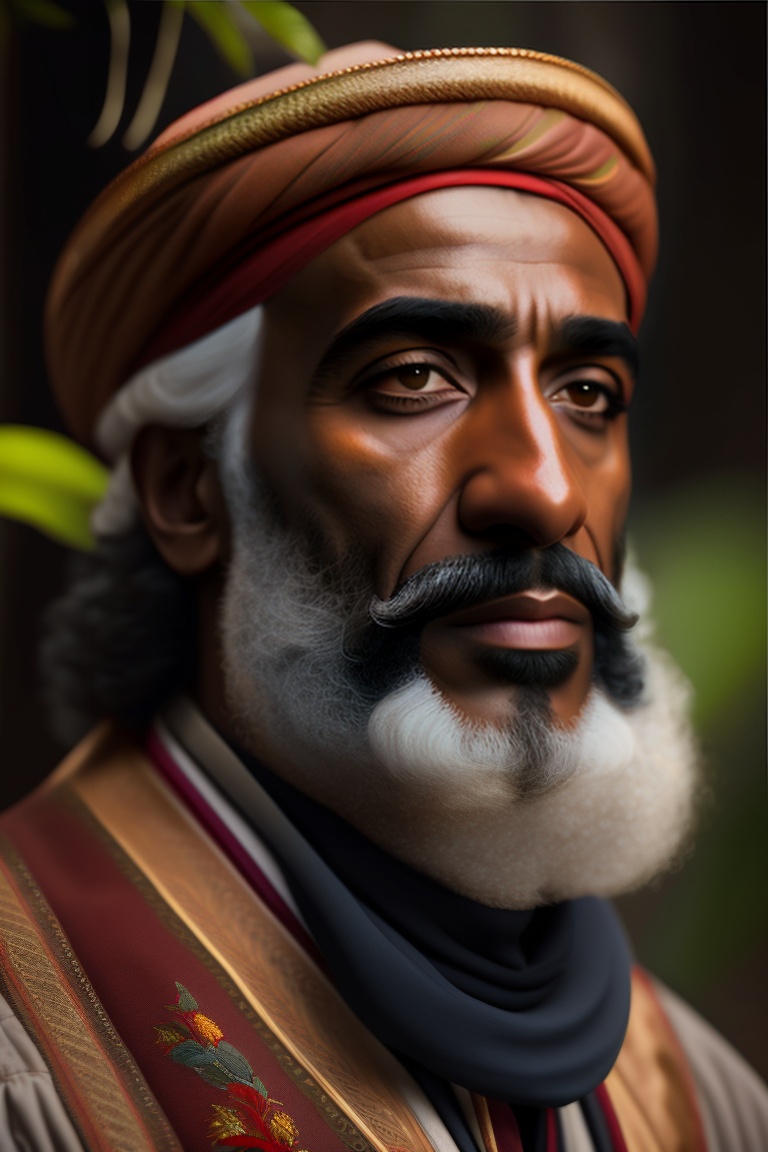 Lexica - Photoreal 8k, A man of remarkable presence. His name is Khalid ...