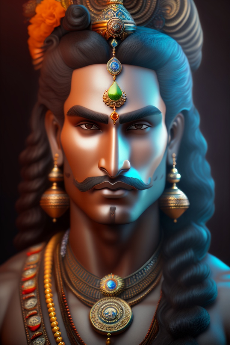 Lexica - Lord shiva with third eye openeo, Color Grading, 5D, Super ...