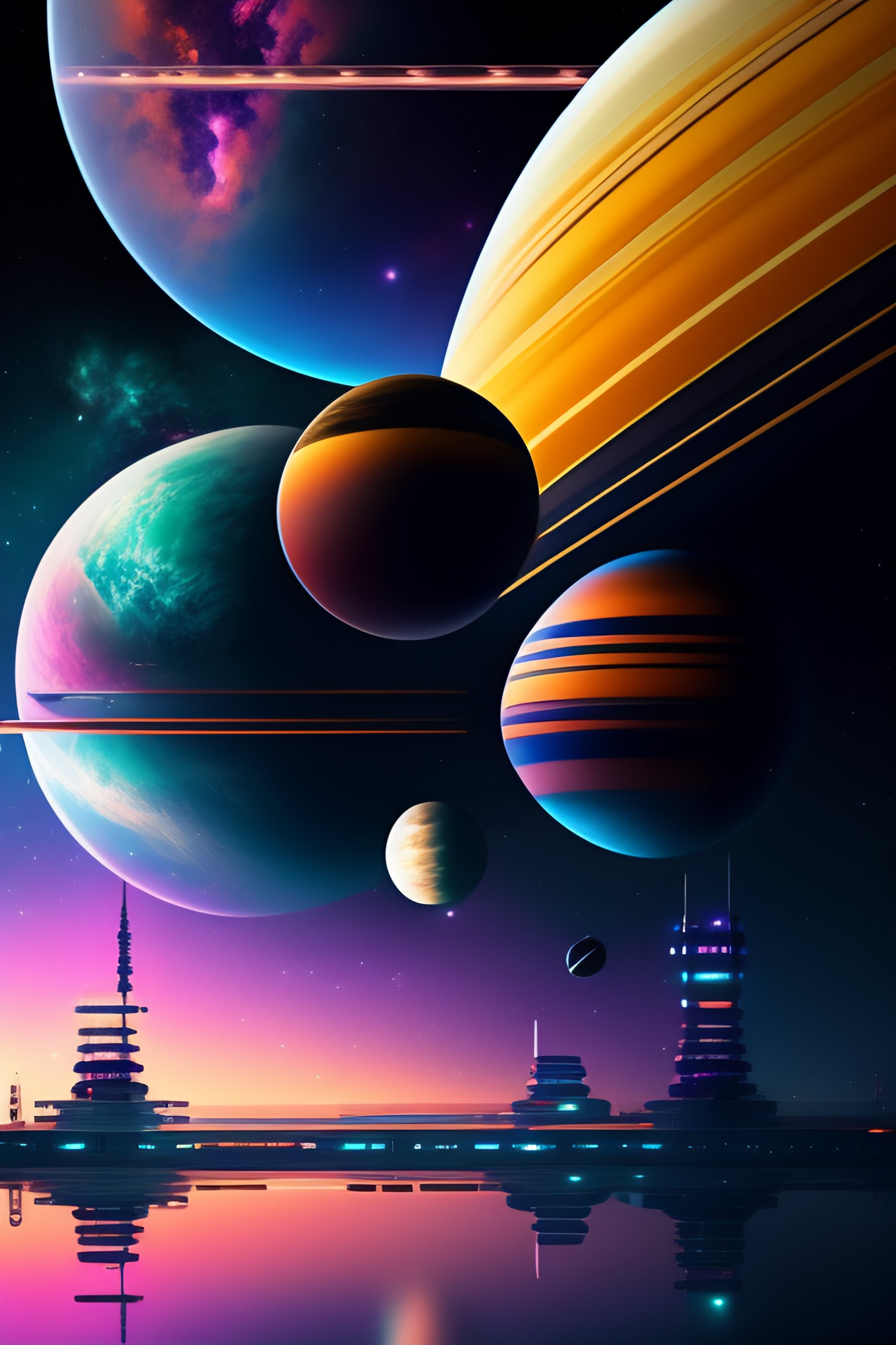 Lexica - Space port retropunk