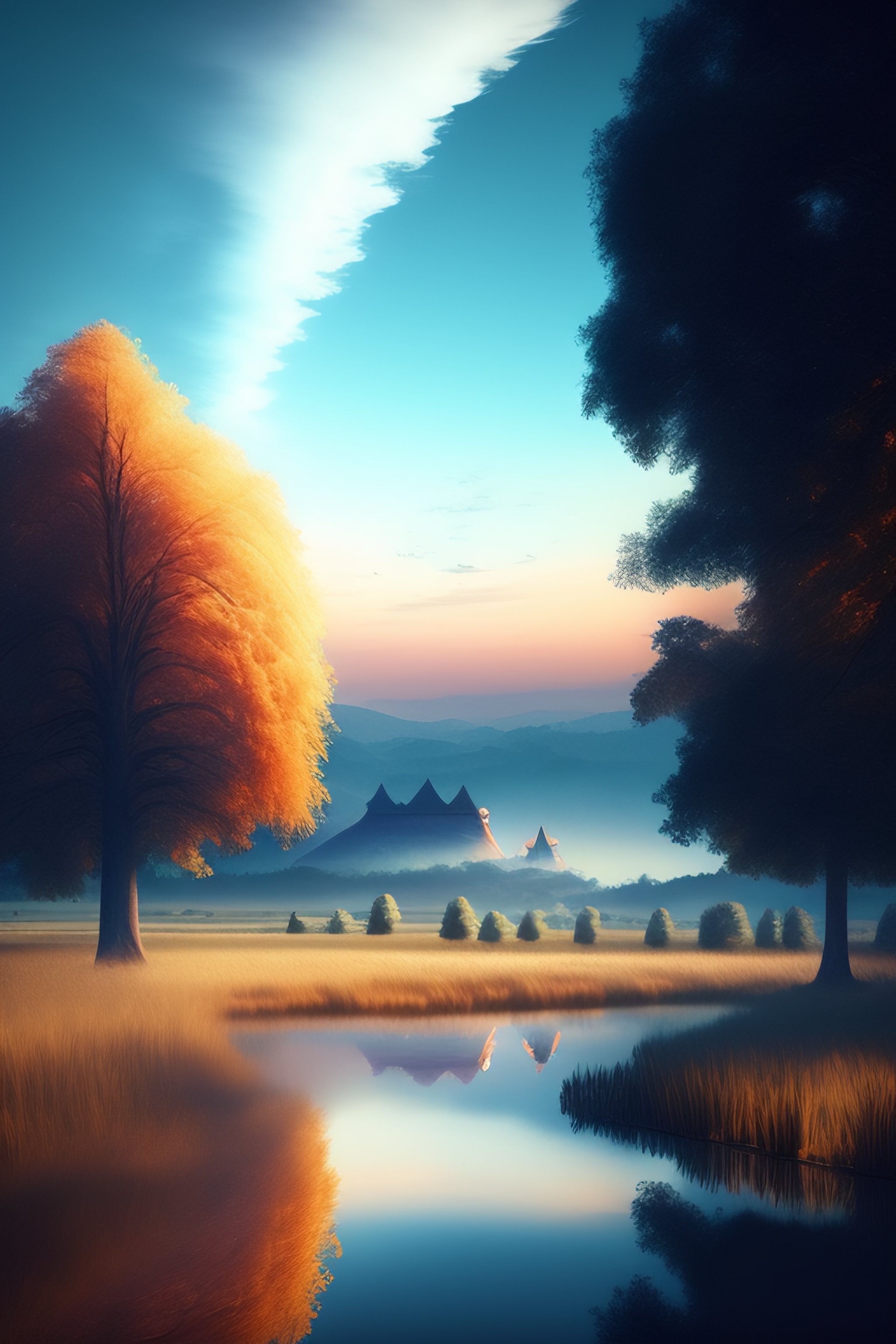 Lexica - Beutiful sky, realistic