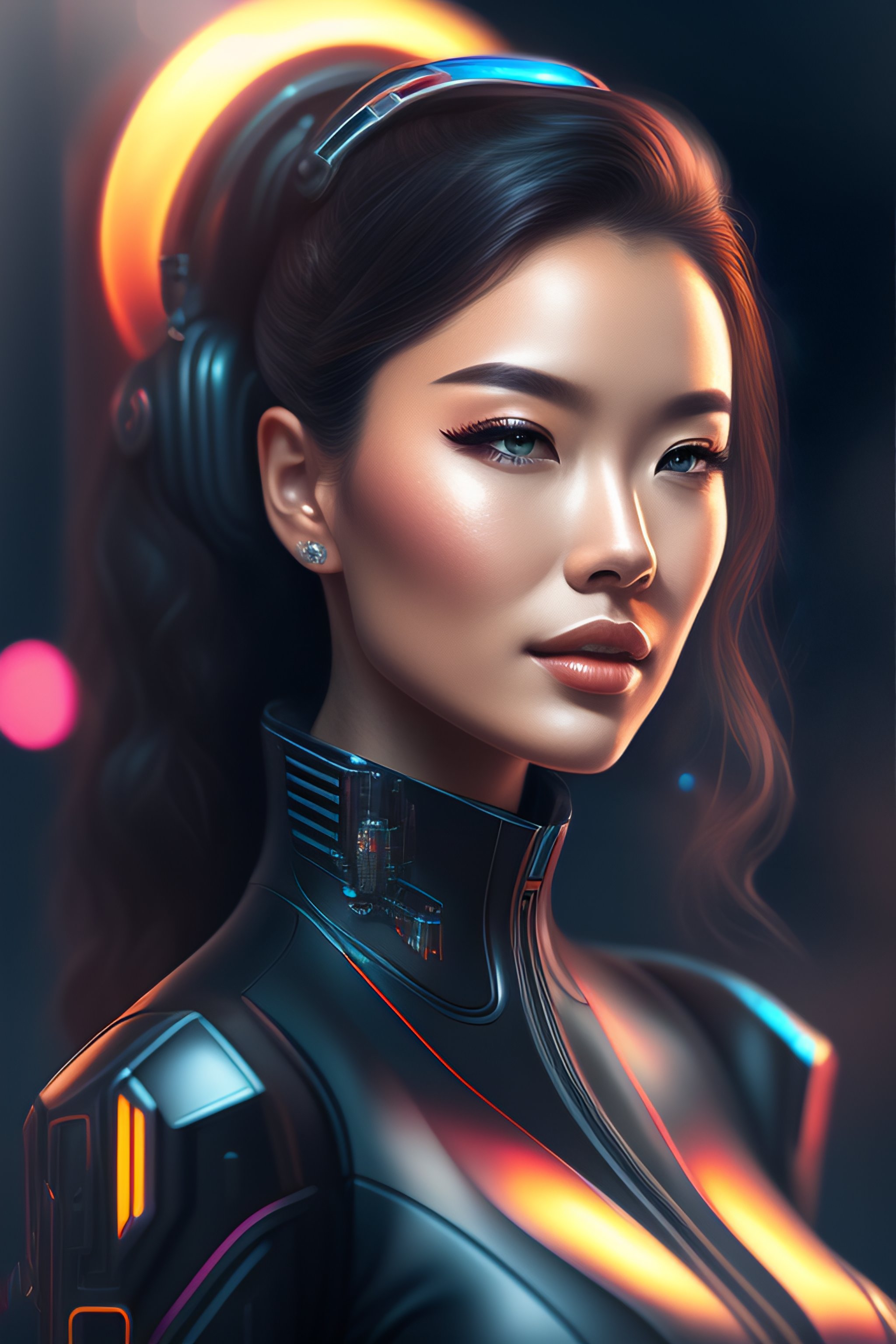Lexica - Stunning cyber Mobile phone digital painting, artstation ...