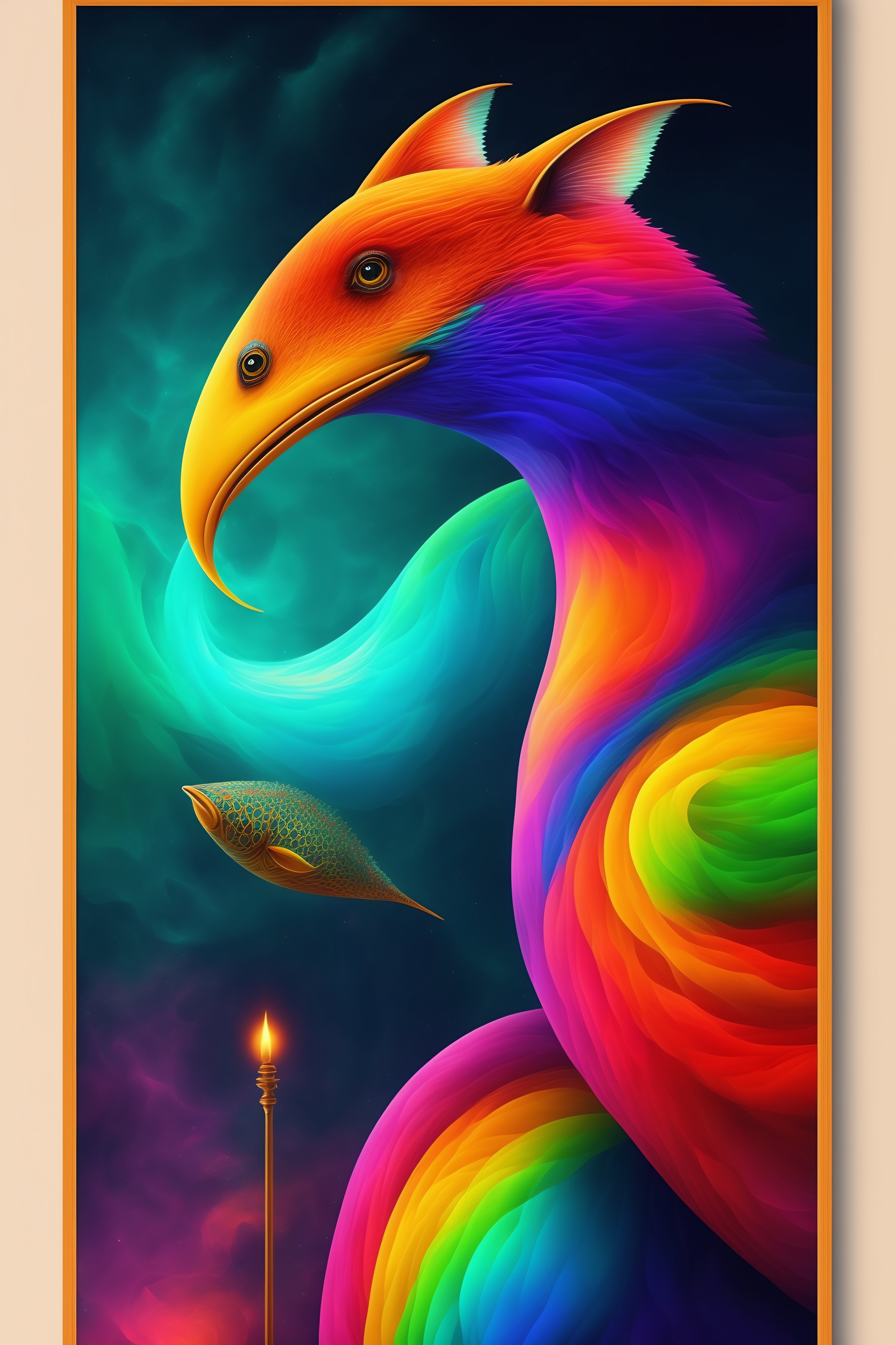 Lexica - Exquisite imaginative friendly weird magic creature poster art ...