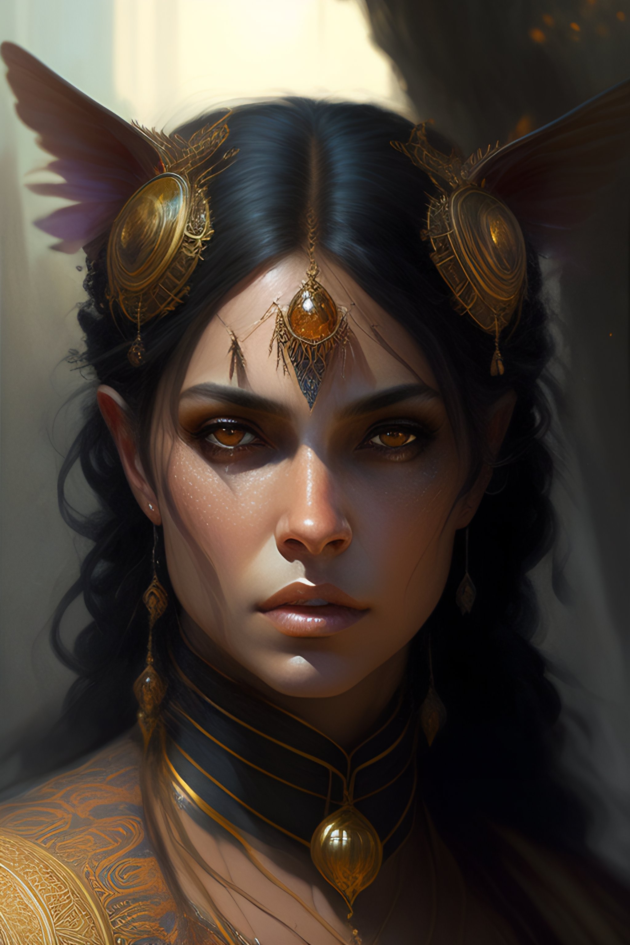 Lexica - Portrait of a fly with human horror face, creepy, big eyes ...