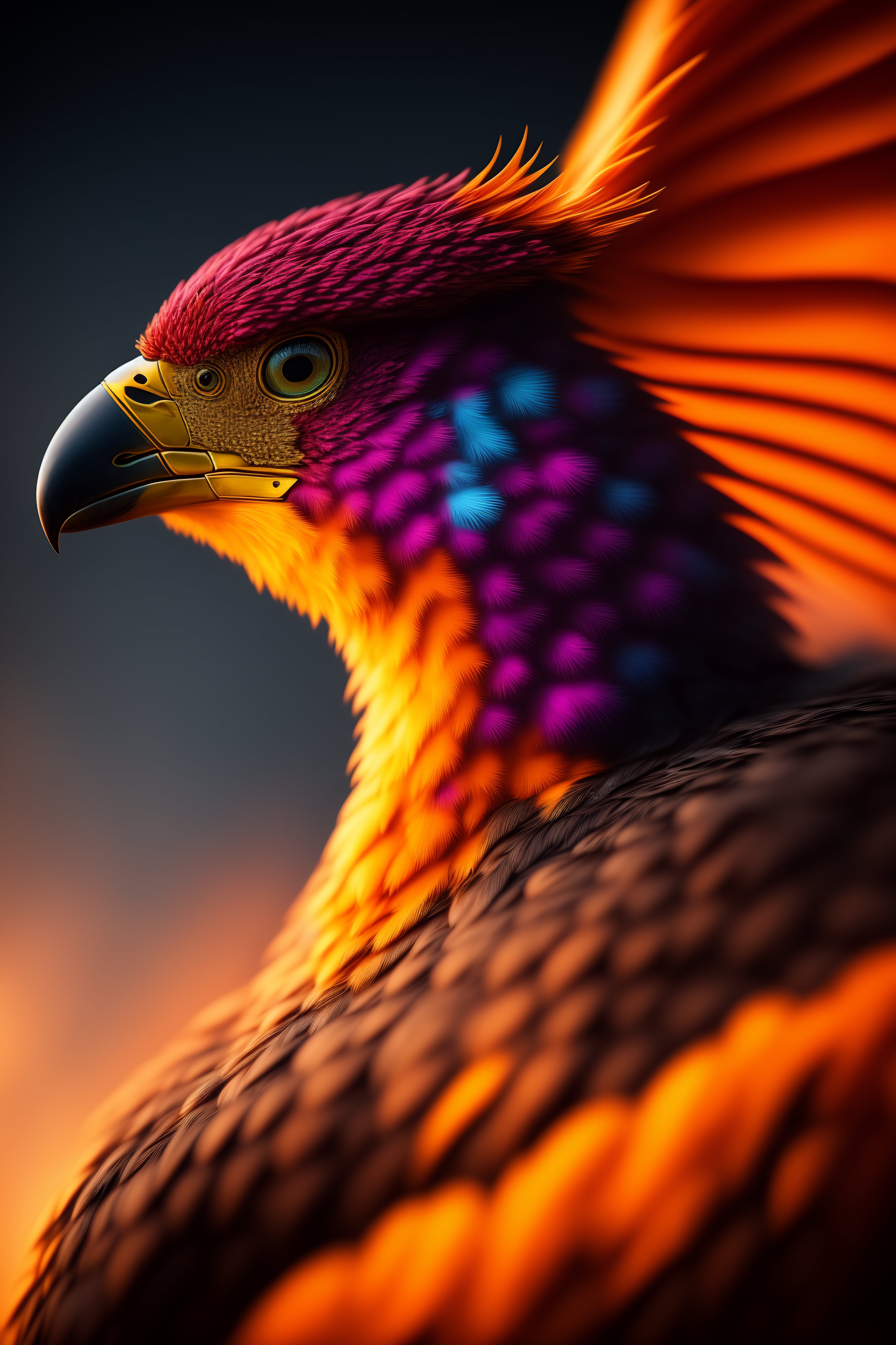 Lexica - Phoenix, ultra detailed, hyper realistic
