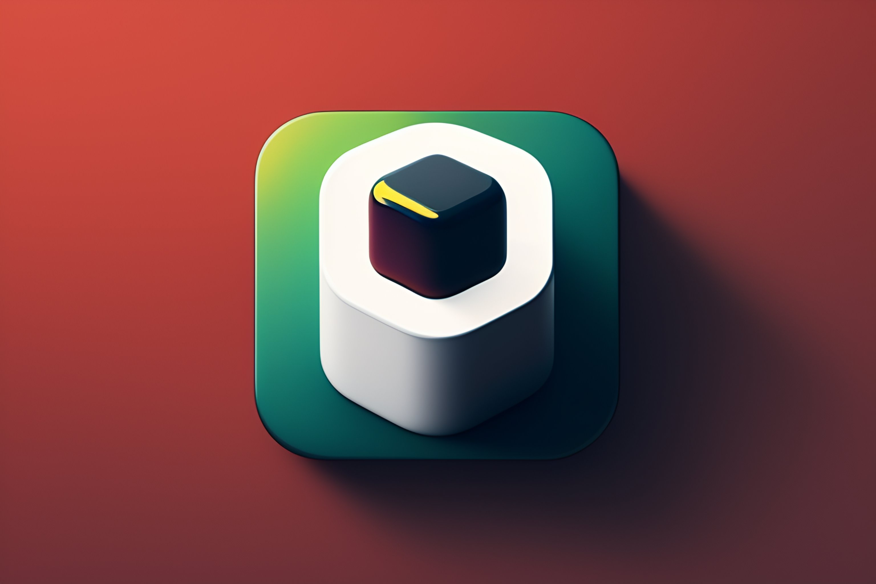 Lexica - Square, Ios app icon design, skeuomorphic, dwarf