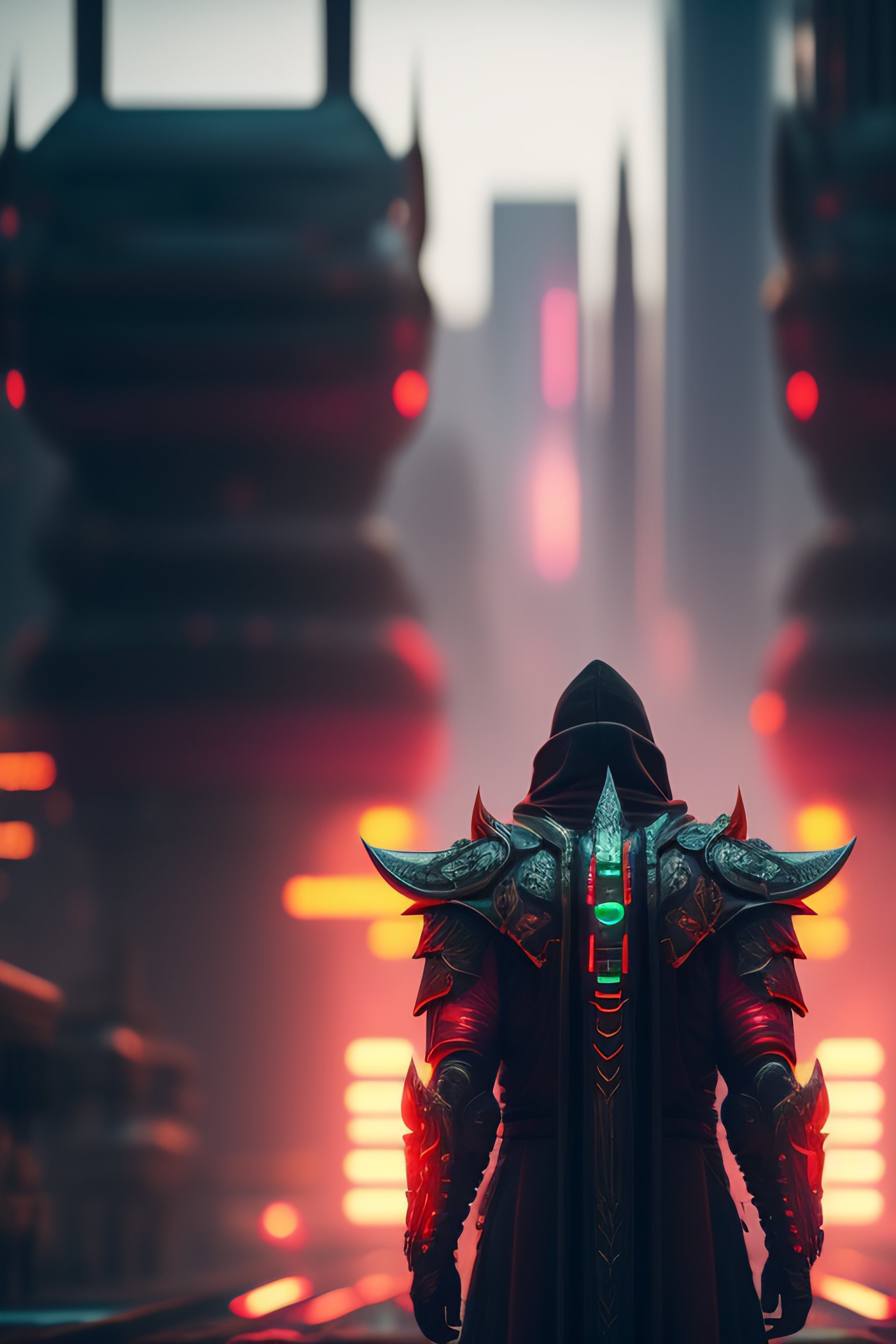 Lexica - Drone footage, lovecraftian, demon hunter, cyber samurai, on ...