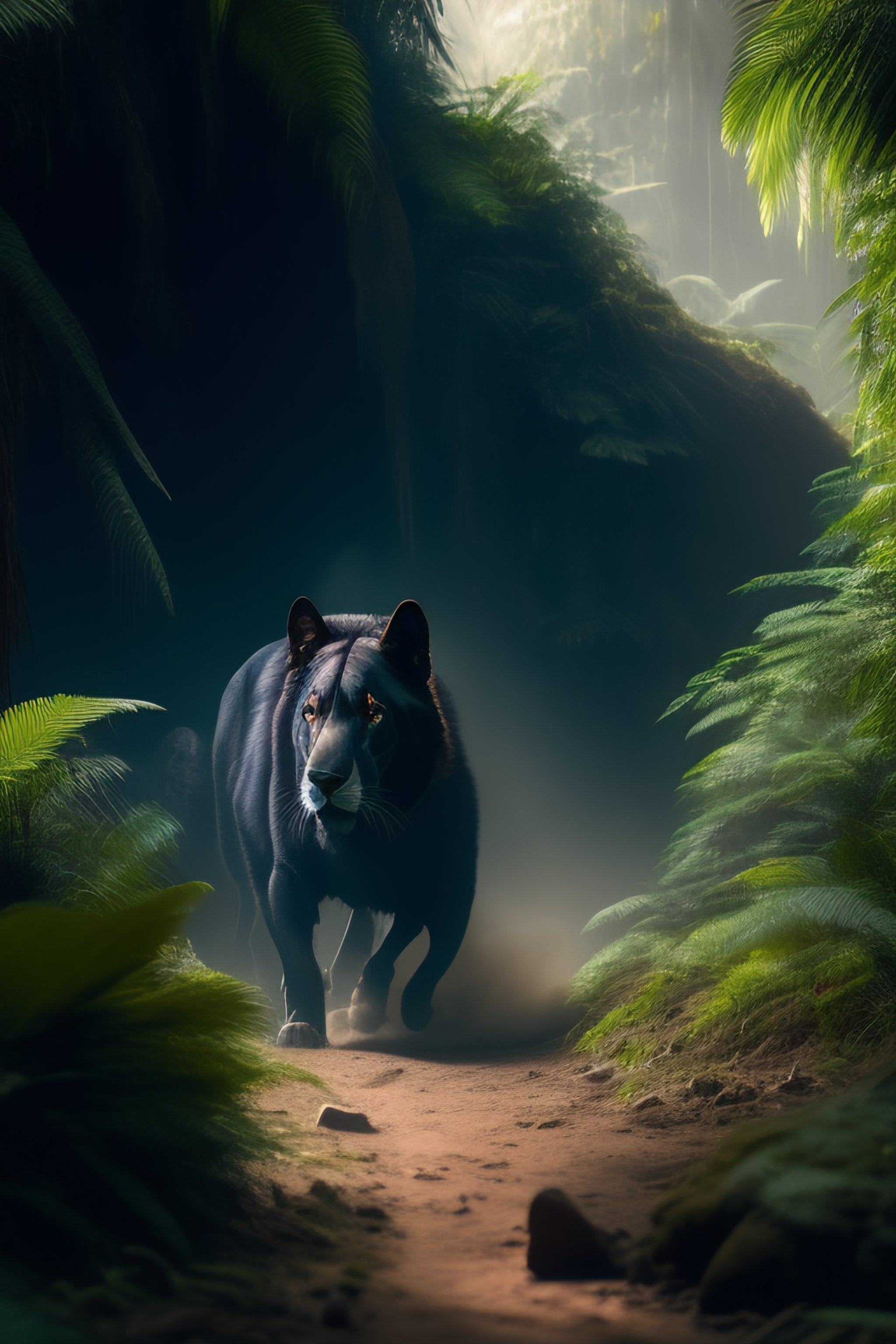 Lexica - Action shot of john rambo in a jungle, cinematic lighting ...