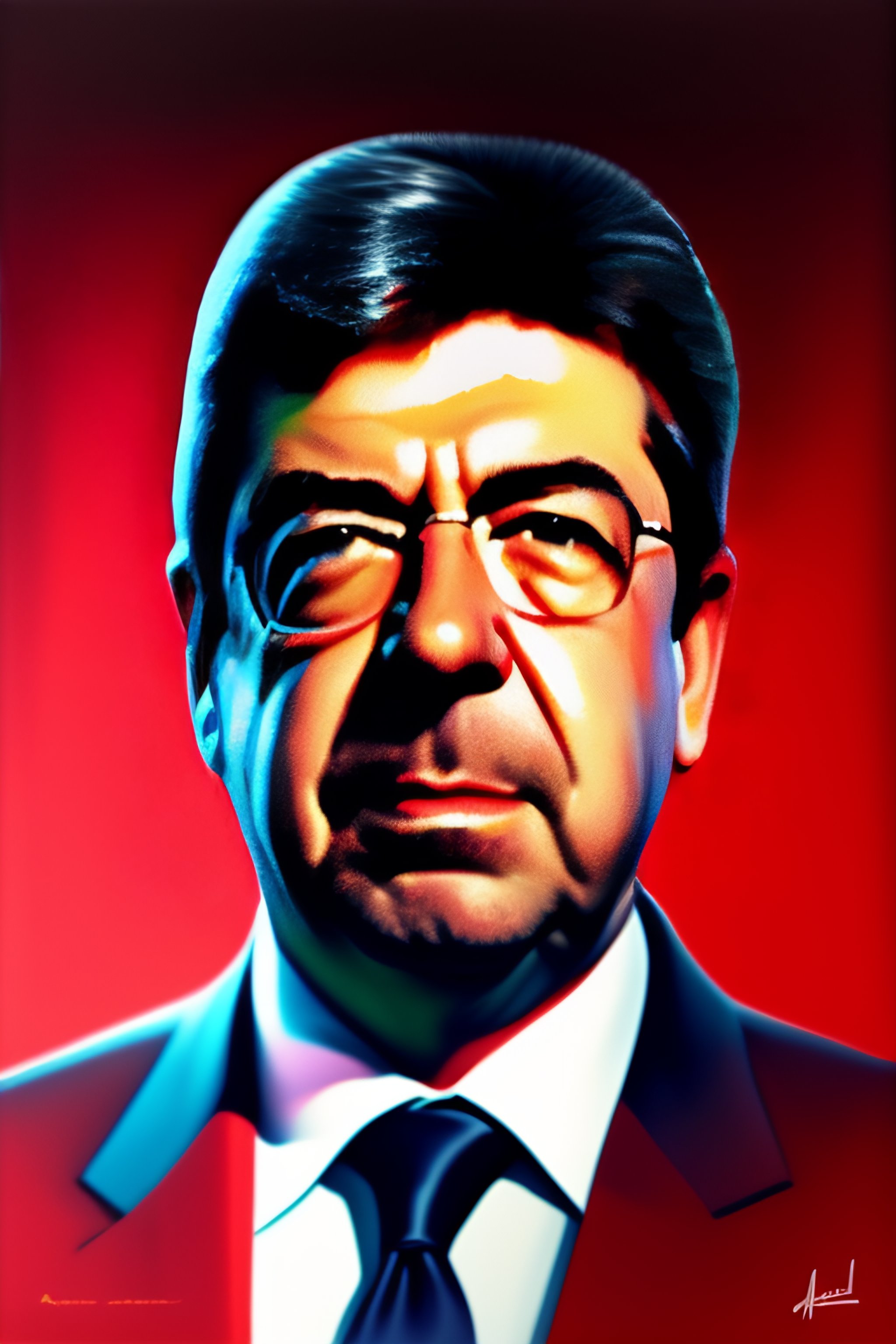 Lexica - A portrait of jean-luc melenchon