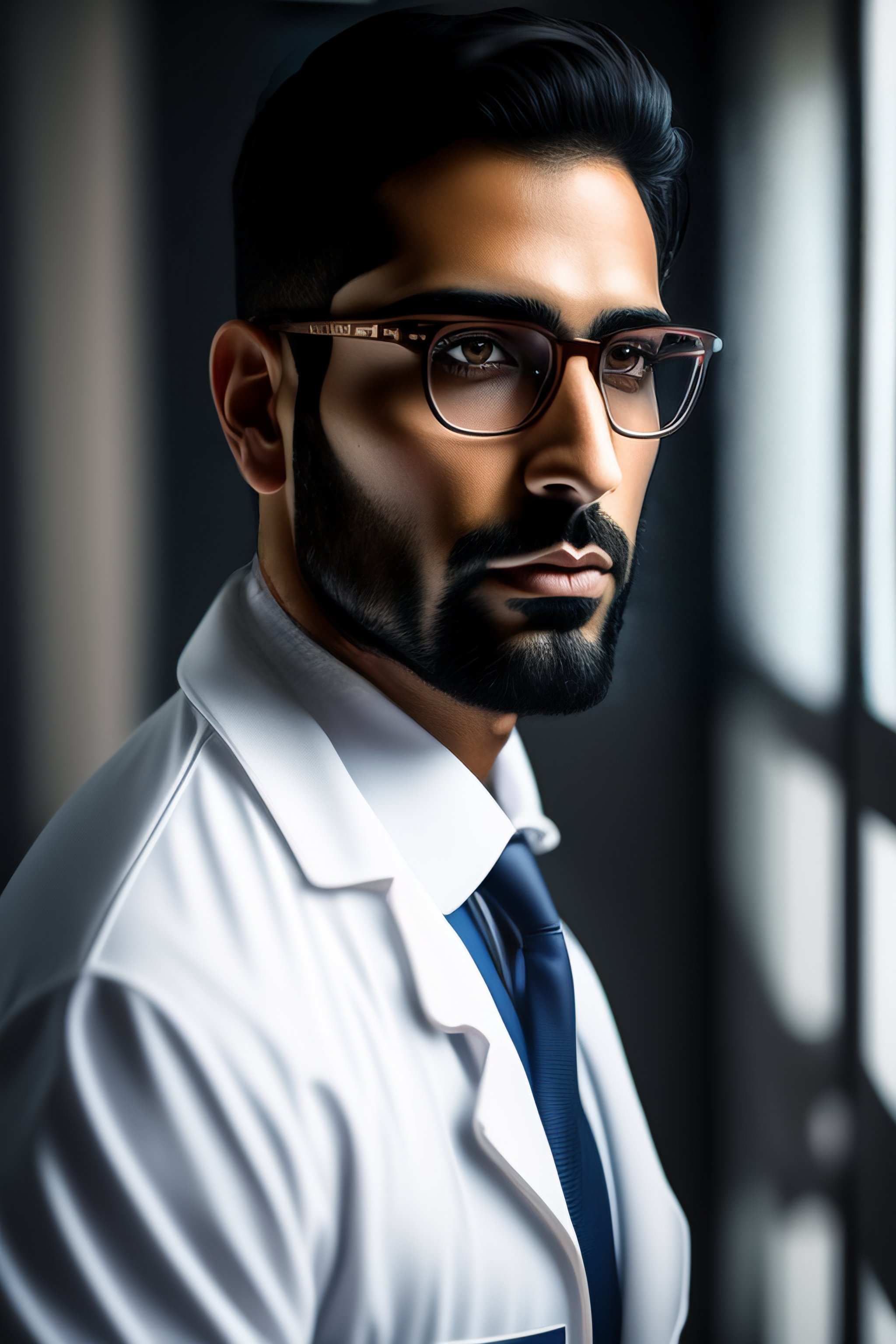 Lexica - Natural 35mm f4 full body photo of shapely Handsome arab 37 ...