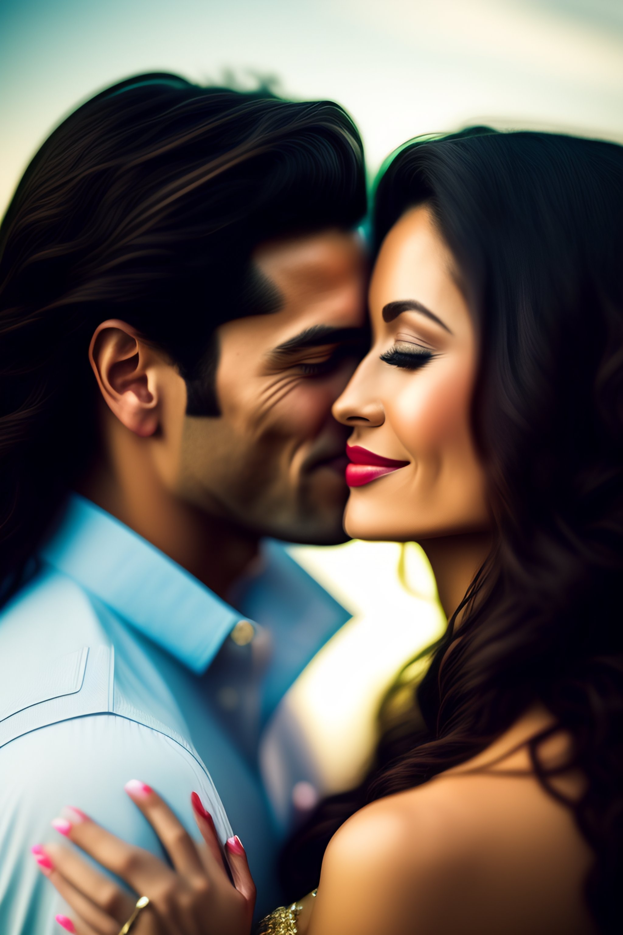 Lexica - Kissing couple