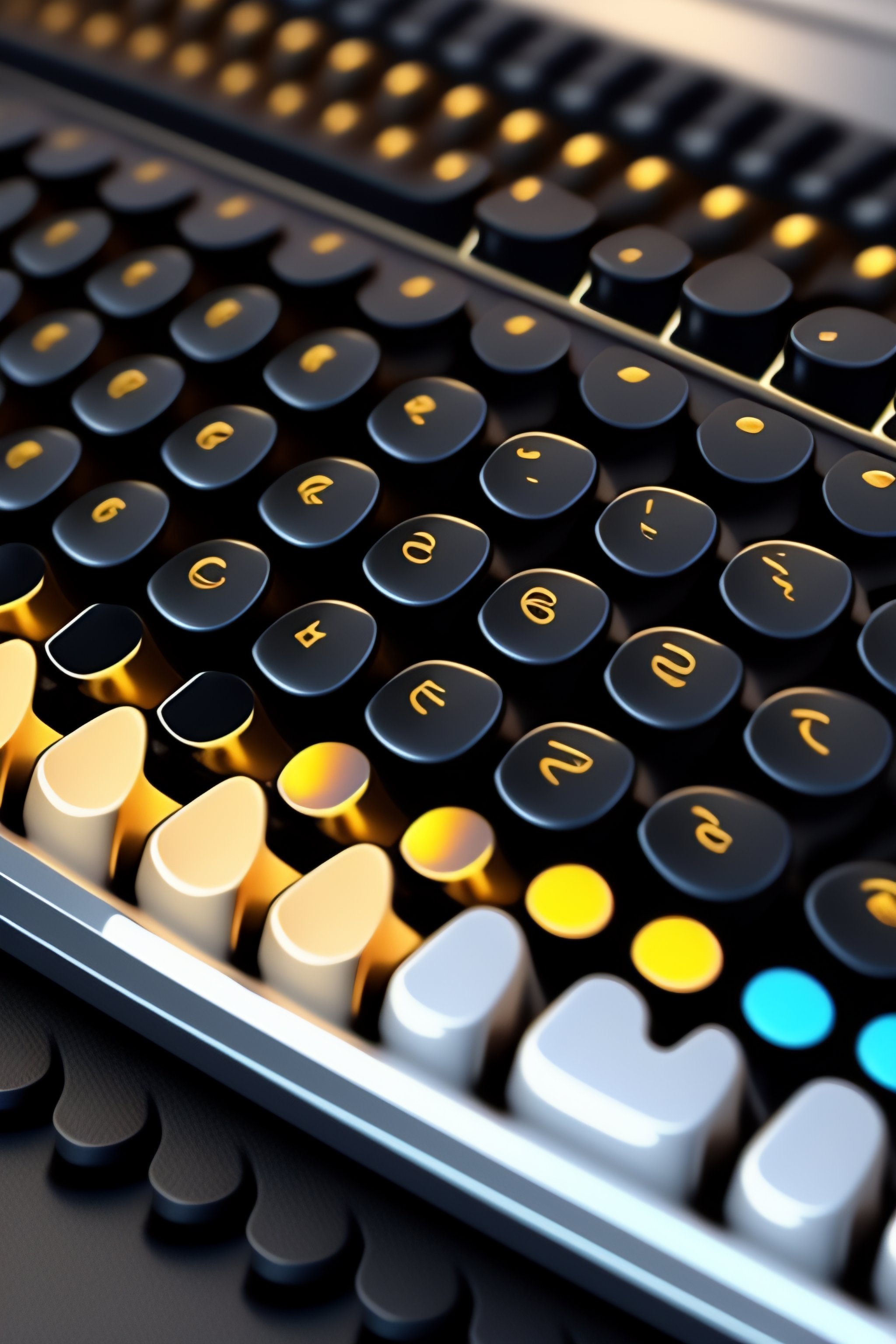 Lexica - Braille dots, keyboard