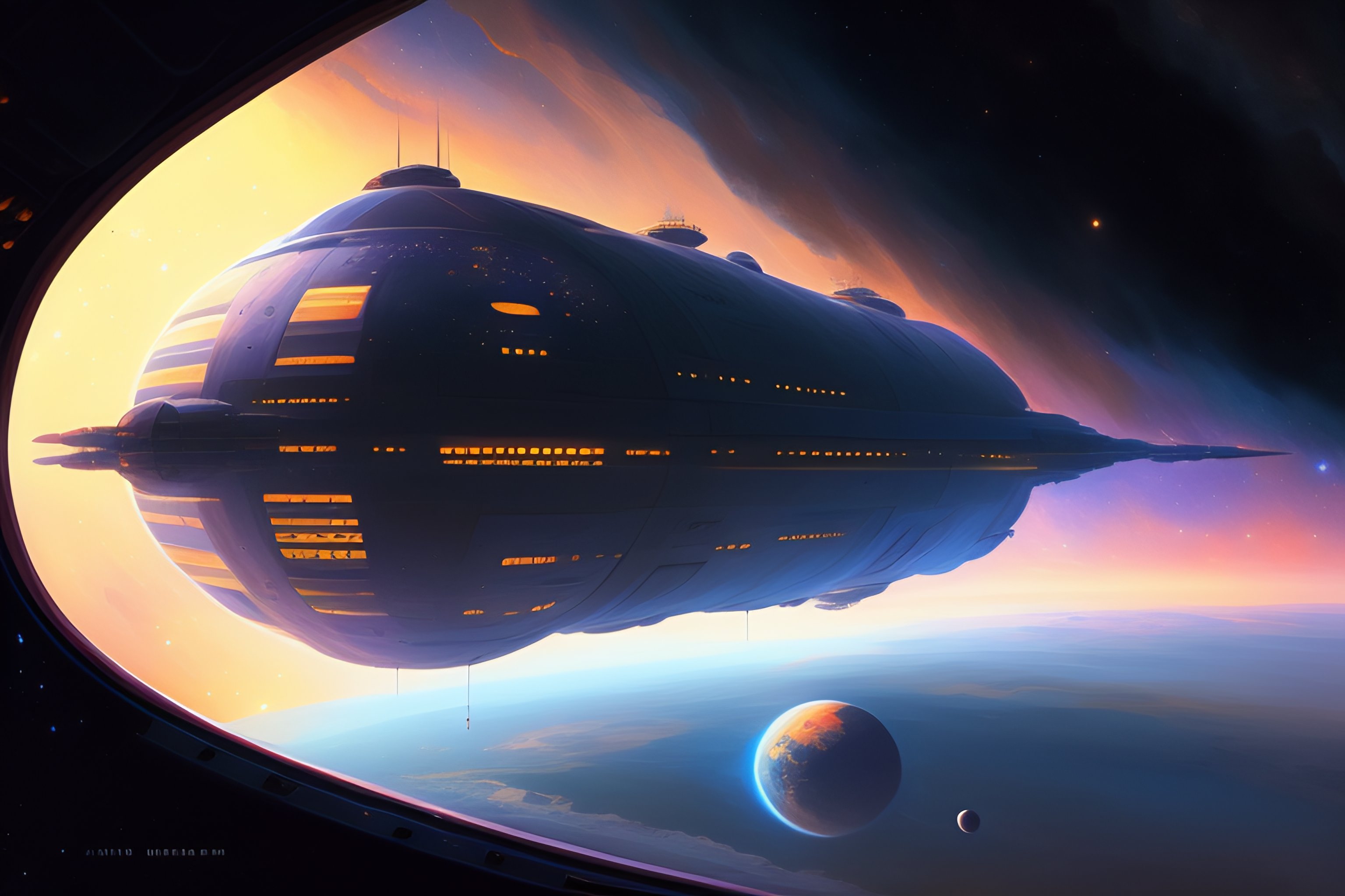 Lexica - Deep space, Interior of space station, nebula, Jordan grimmer ...