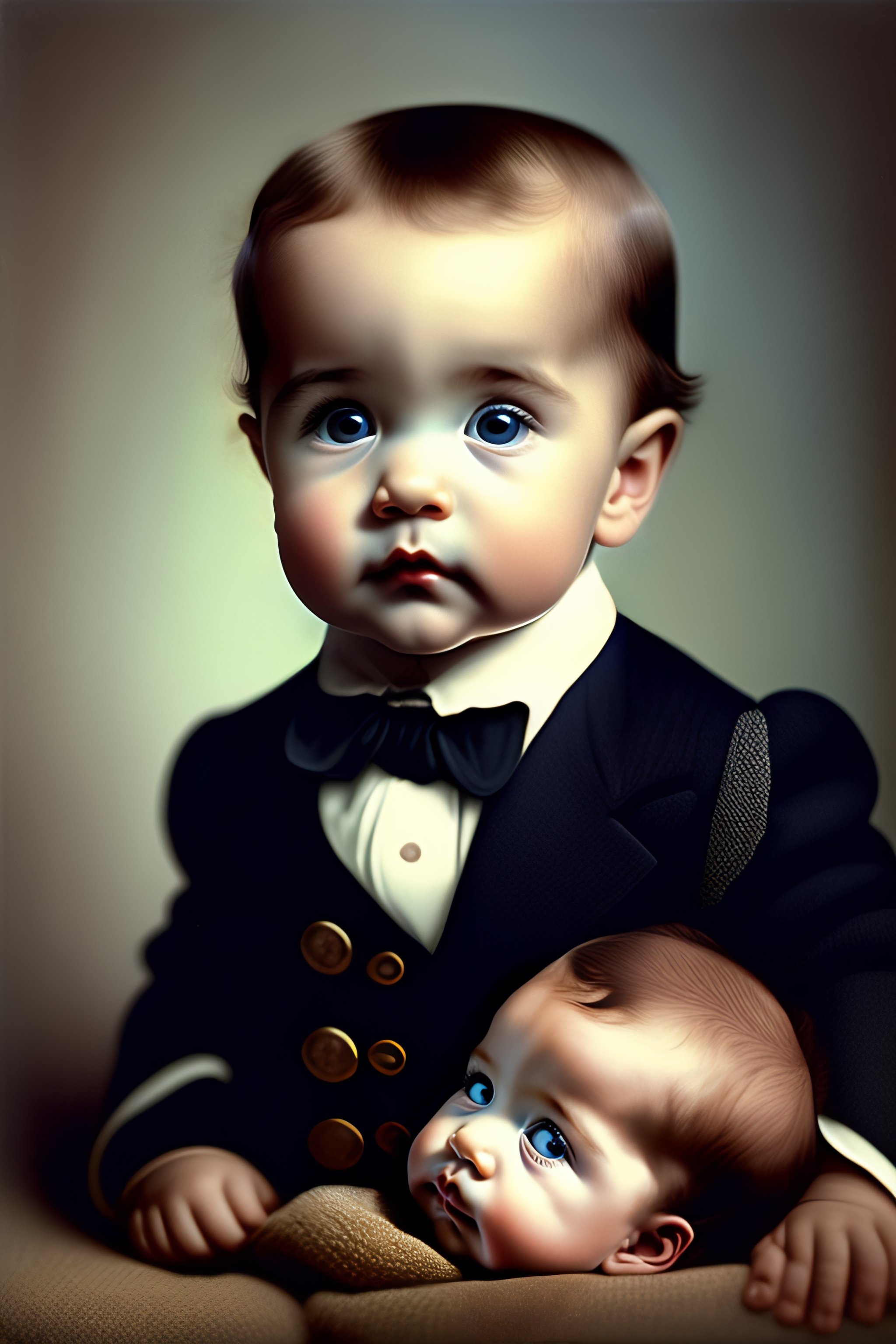 Lexica - Salvador dali adorable baby