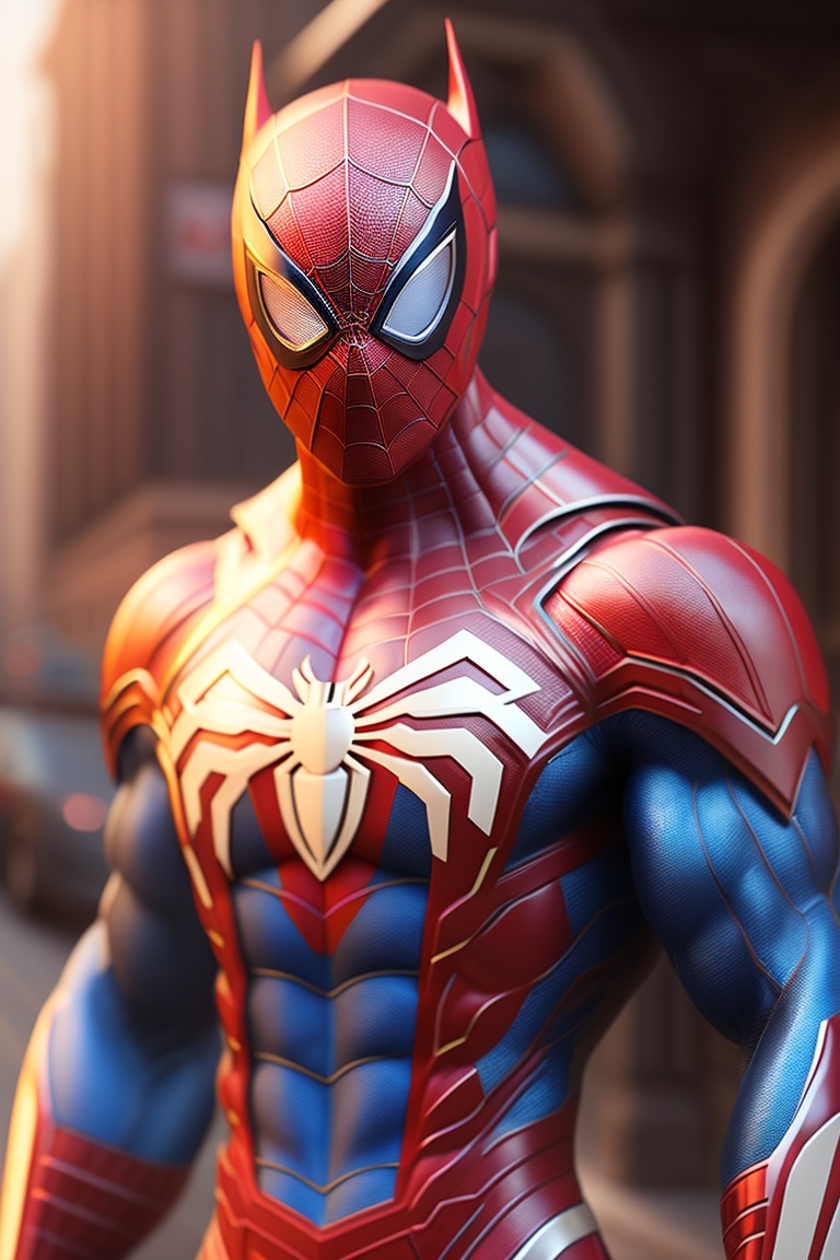 Lexica - A digital art of spider man, intricate, hyperrealistic ...