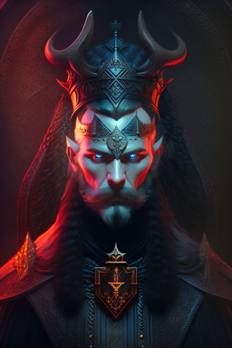 Lexica - Viking north druid, god of death witch pagan face portrait ...