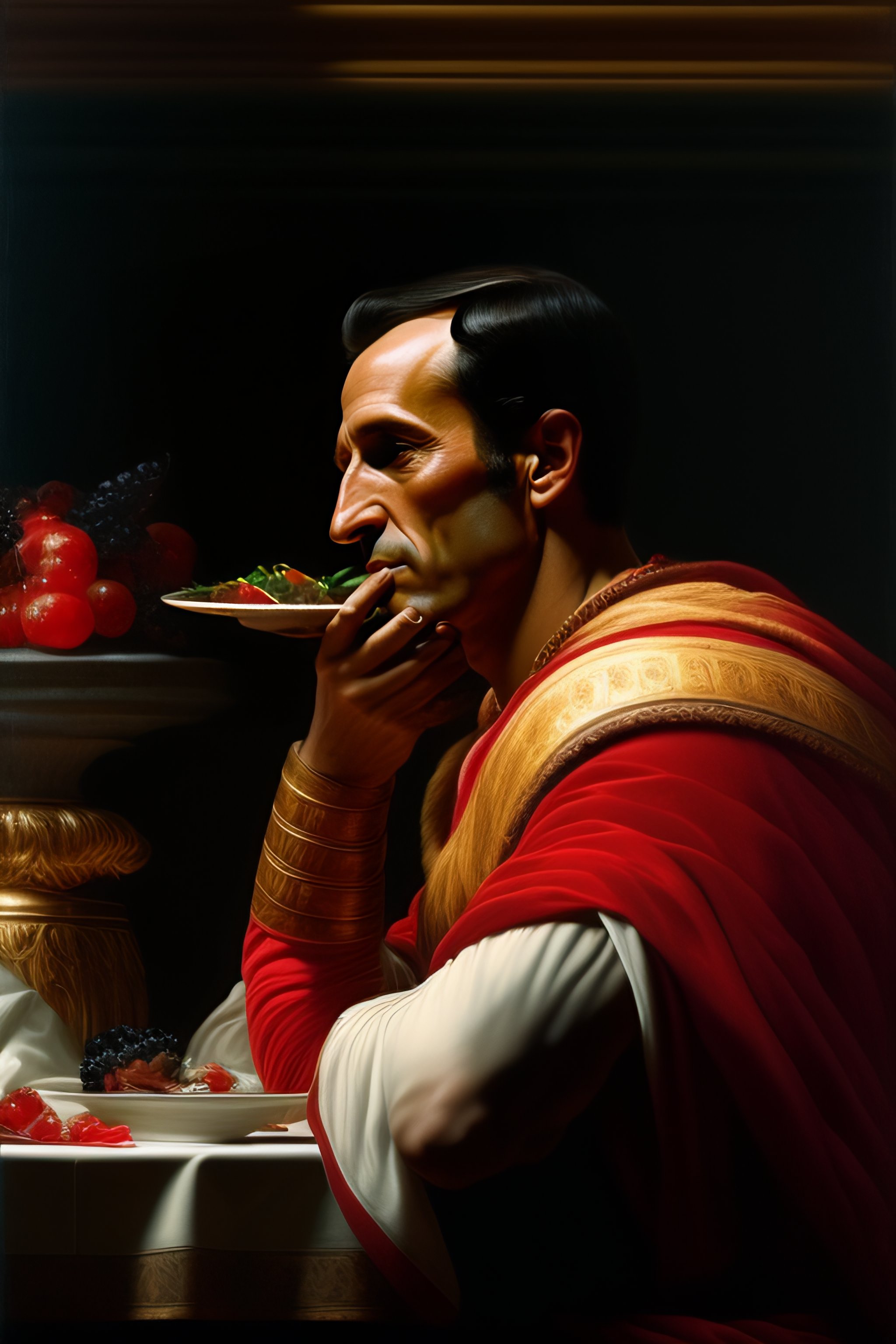 Lexica - Julius caesar eating dinner