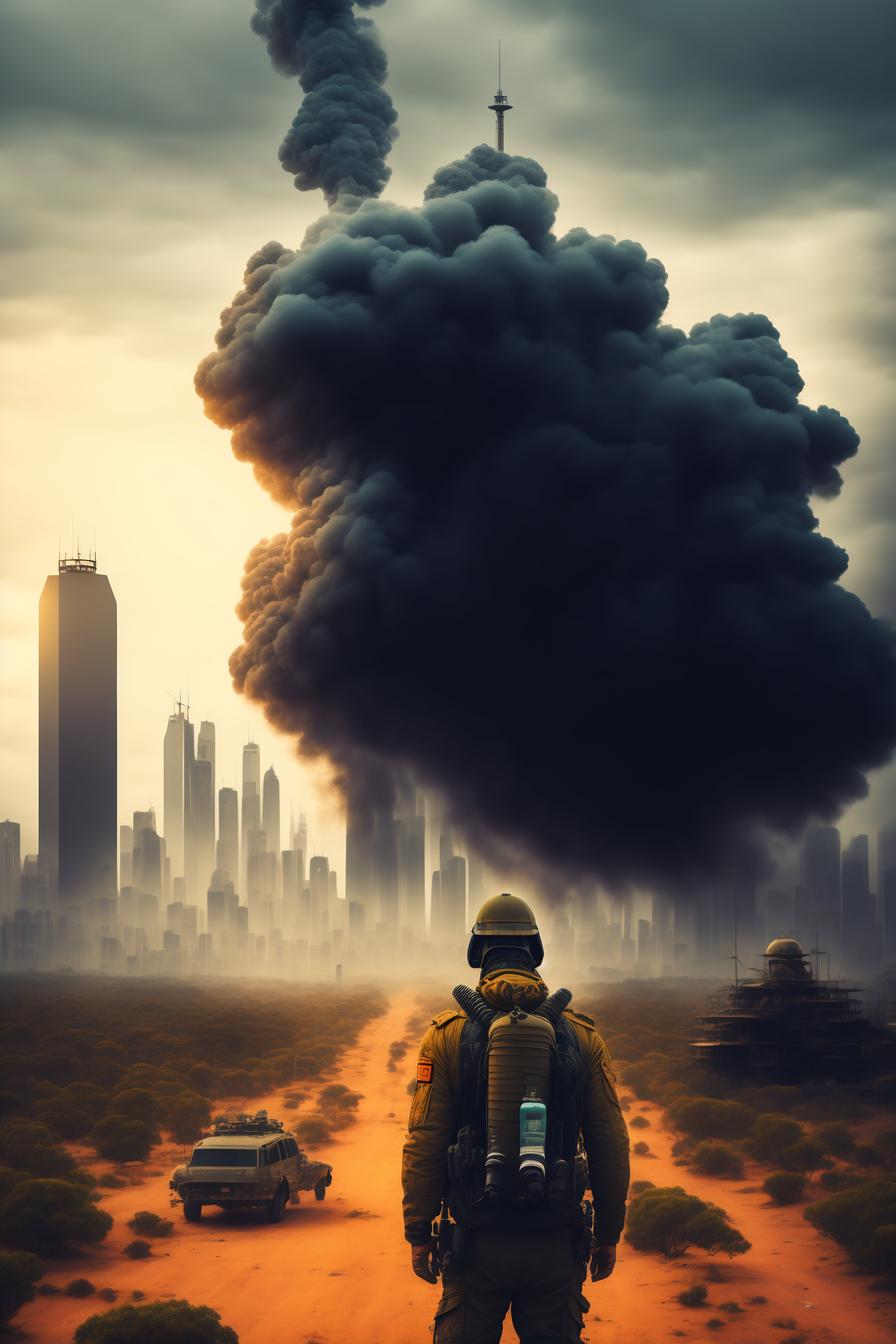 Lexica - Sydney Australia, post apocalyptic, mushroom cloud, disaster ...