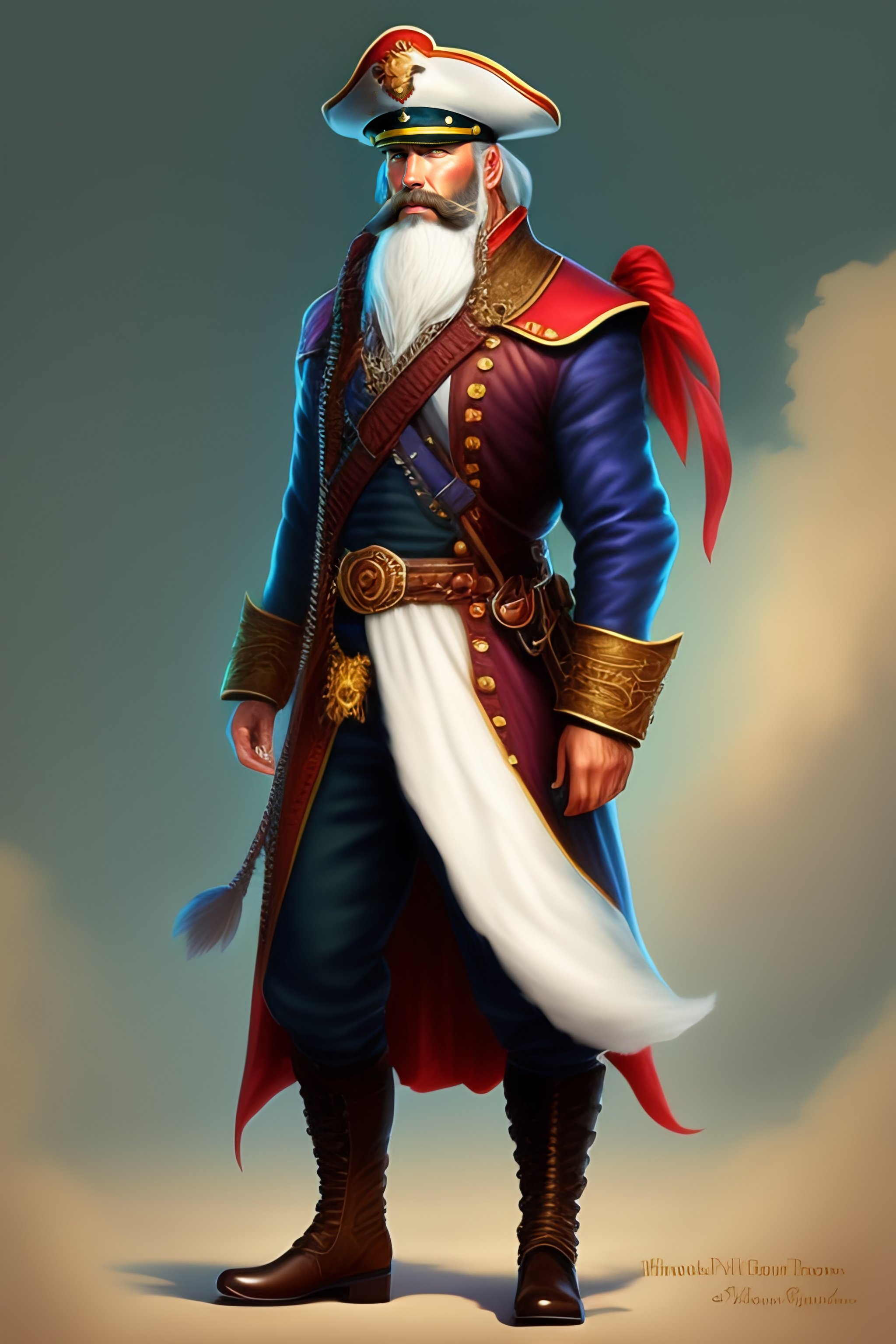 Fantasy Pirate Captain