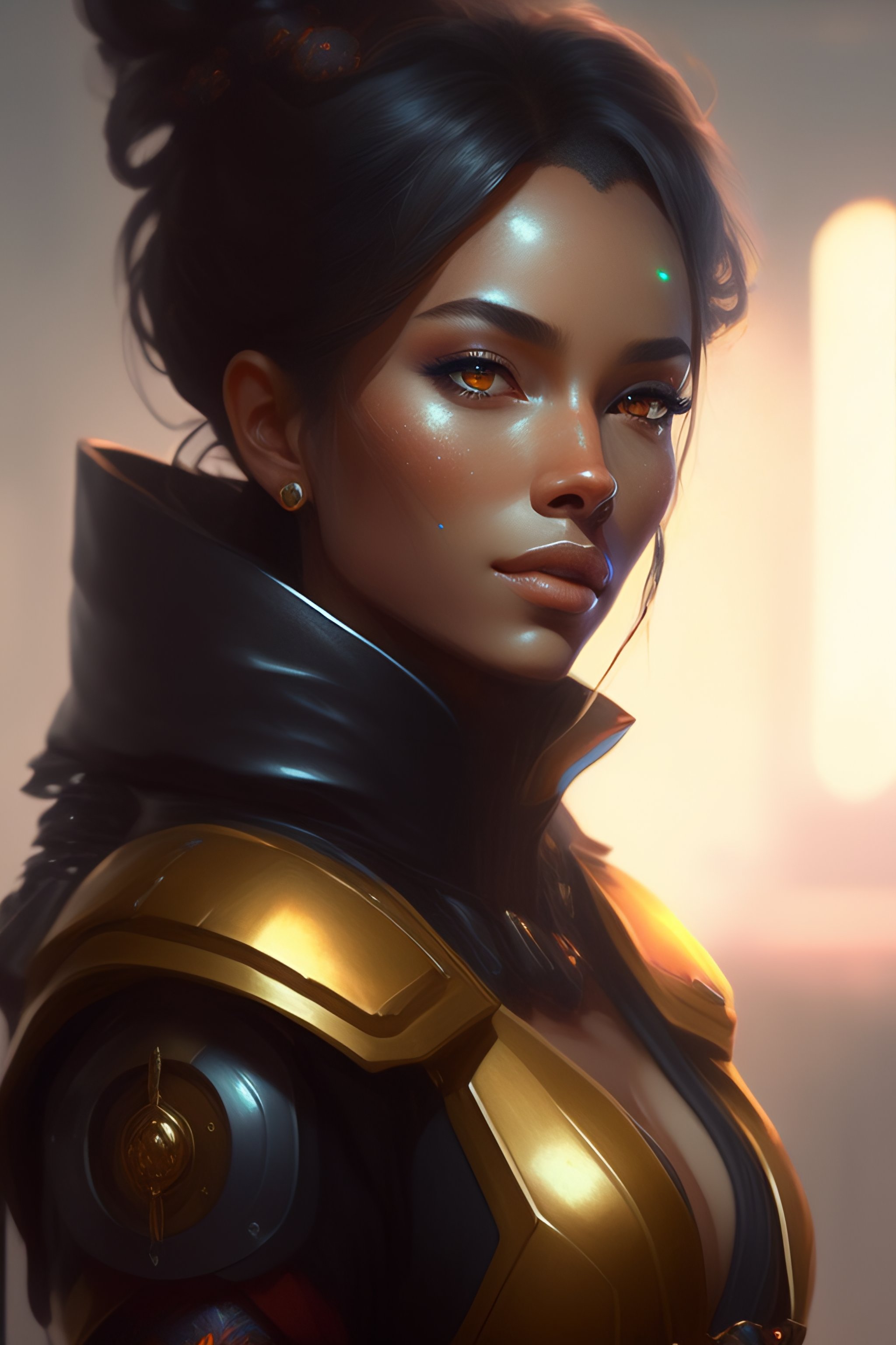Lexica - A portrait of a robot Kobold by Greg Rutkowski, digital art ...